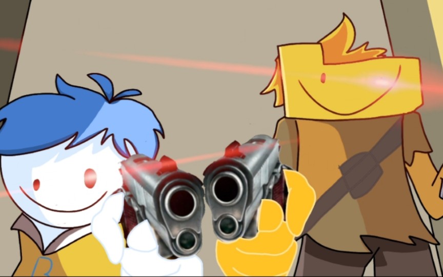 FNF超优质MOD vs bob 生草更新 VS 真正的“bob”和ron指绘_哔哩哔哩_bilibili