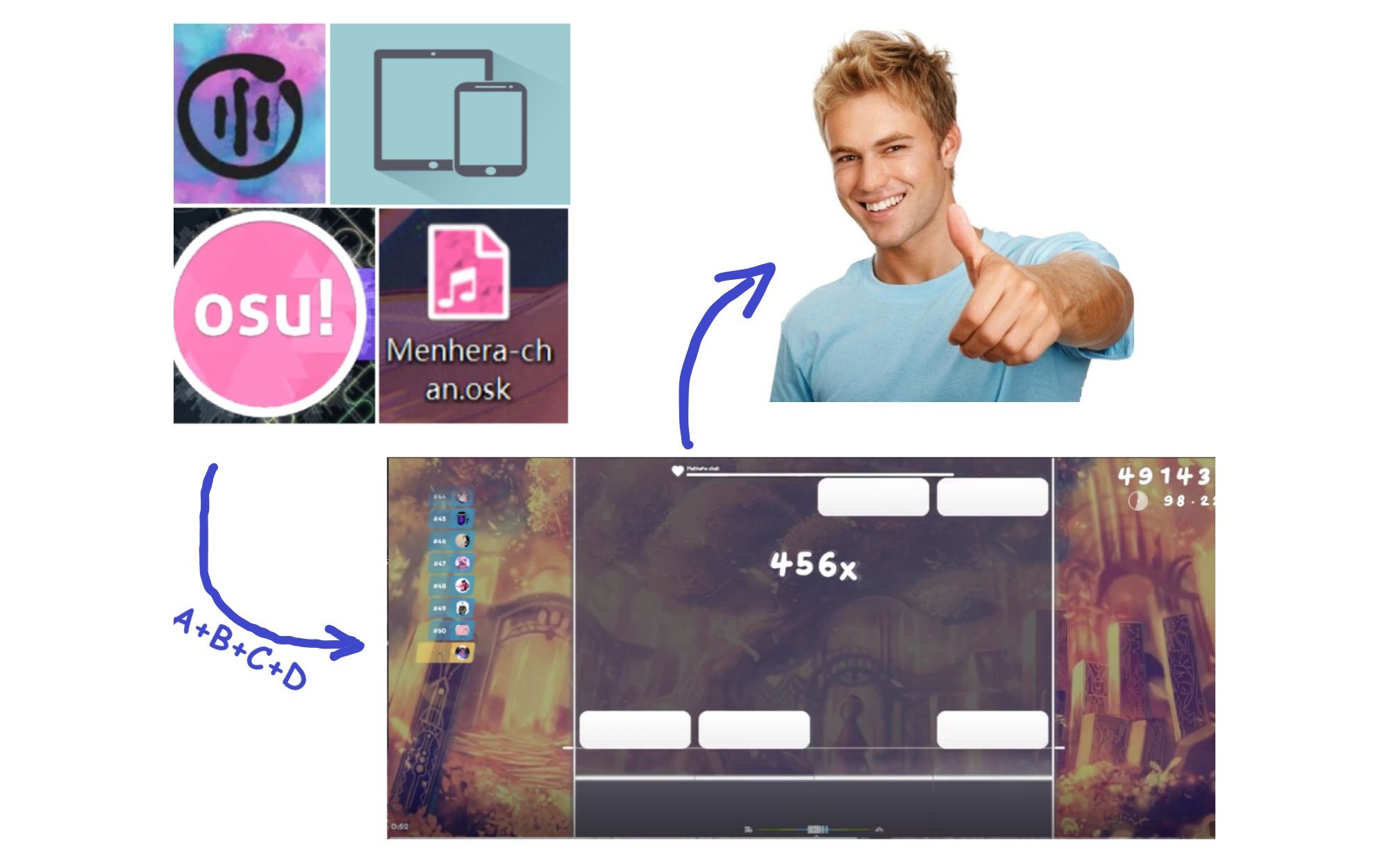 Osu!lazer 皮肤/谱面导入教程