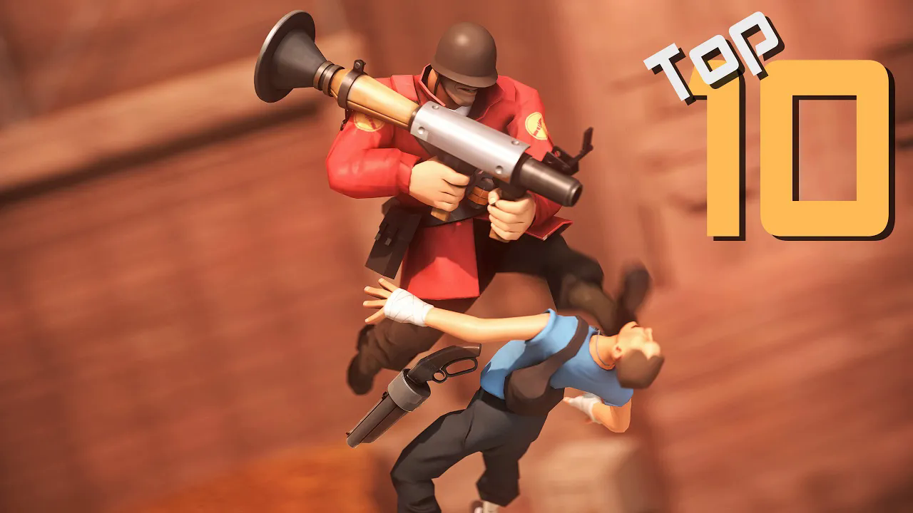 【LuckyLukeTF2】Top 10 TF2 plays - Pro TF2 Be Like..._TF2