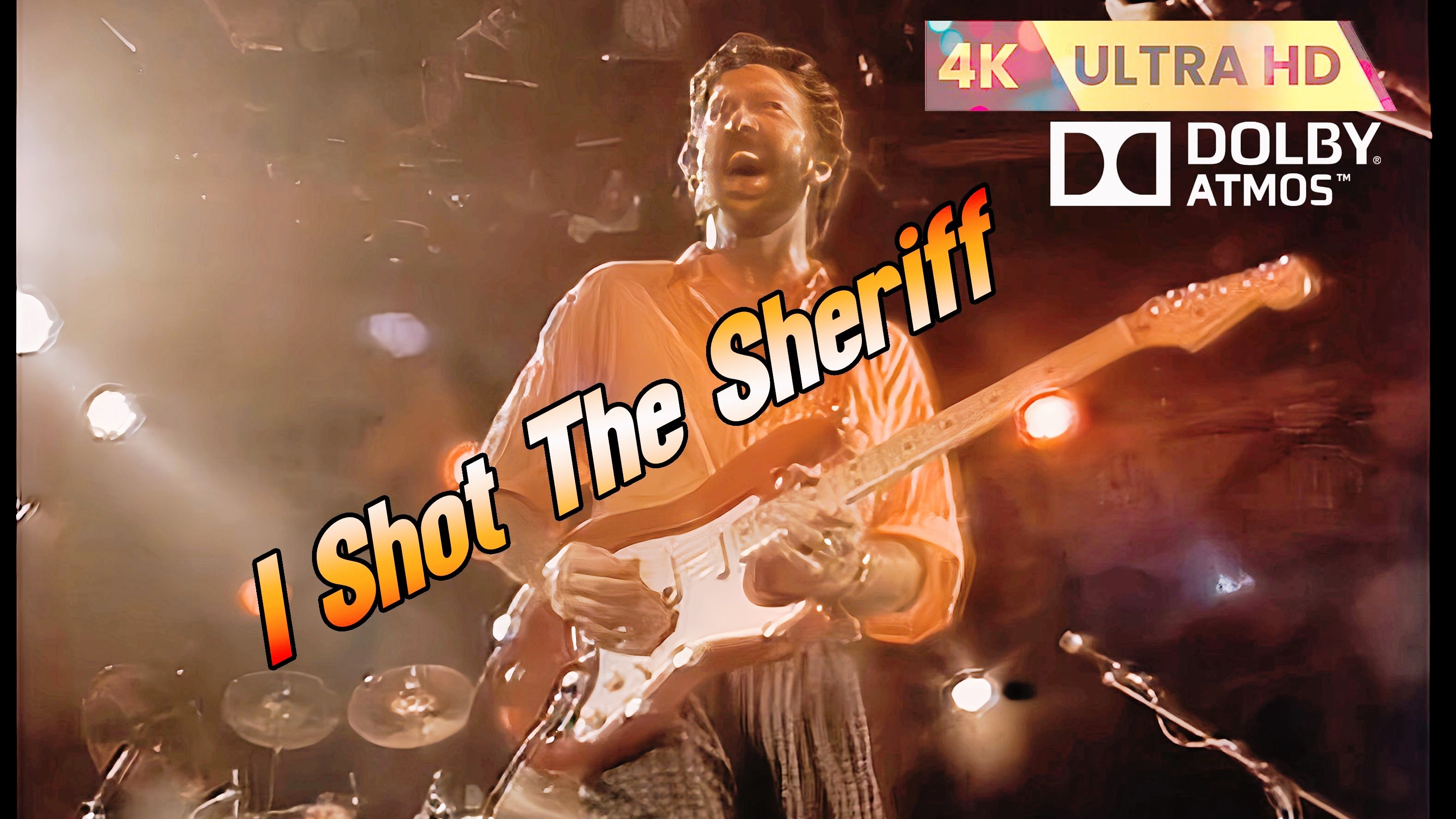 【I Shot The Sherif】Eric Clapton狂野Solo，Phil Collins雷鬼鼓点！86年 杜比全景声 4K60帧 ...