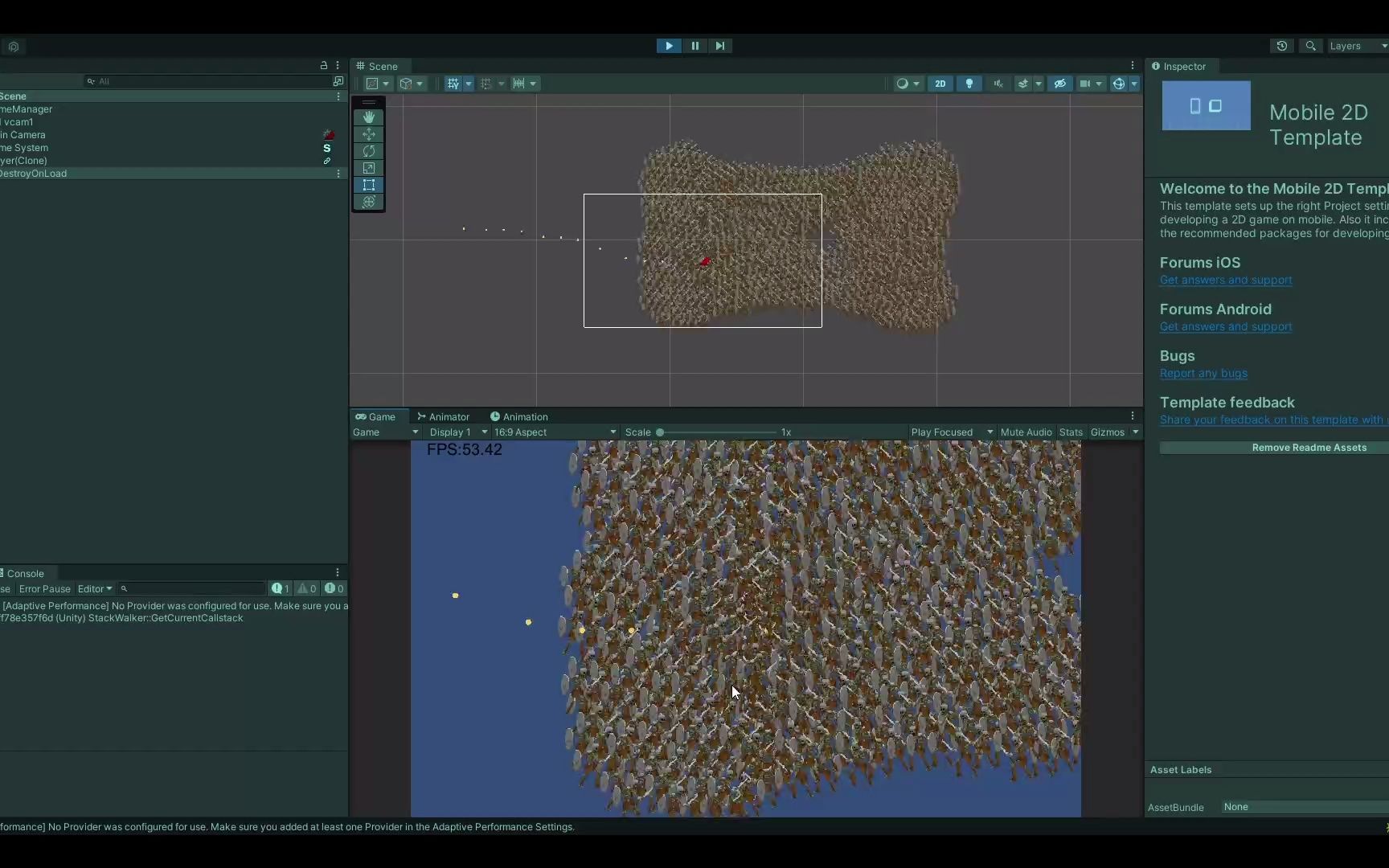 【优化】千人级别寻路/避障演示：ECS(Entitas)RVO2(ORCA)+对象池 1000个怪物同屏 - 视频下载 Video Downloader