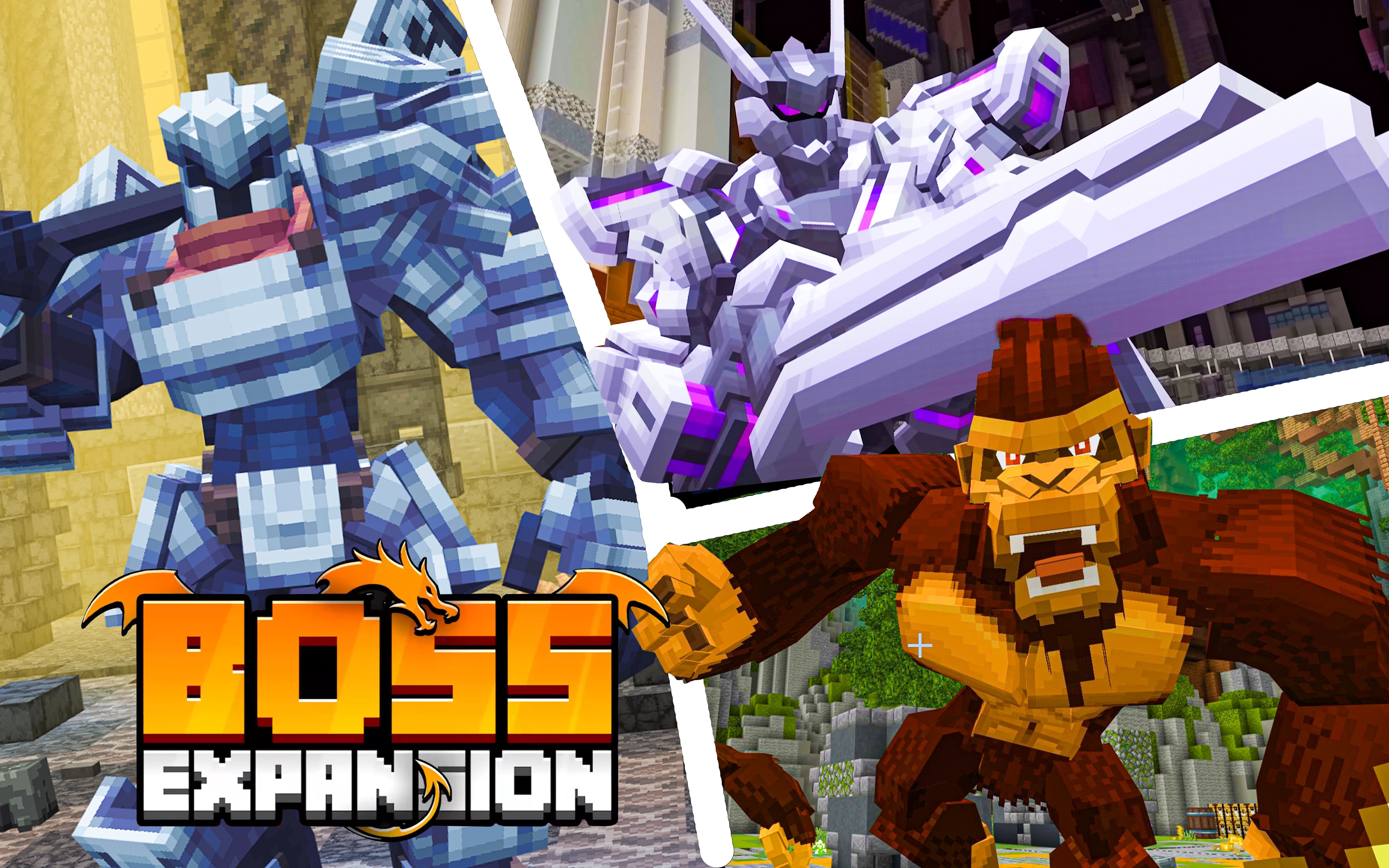 让这些最帅的Boss带给你极致的激情战斗，挑战9个前所未有的Boss-我的世界-老本願-老本願-哔哩哔哩视频