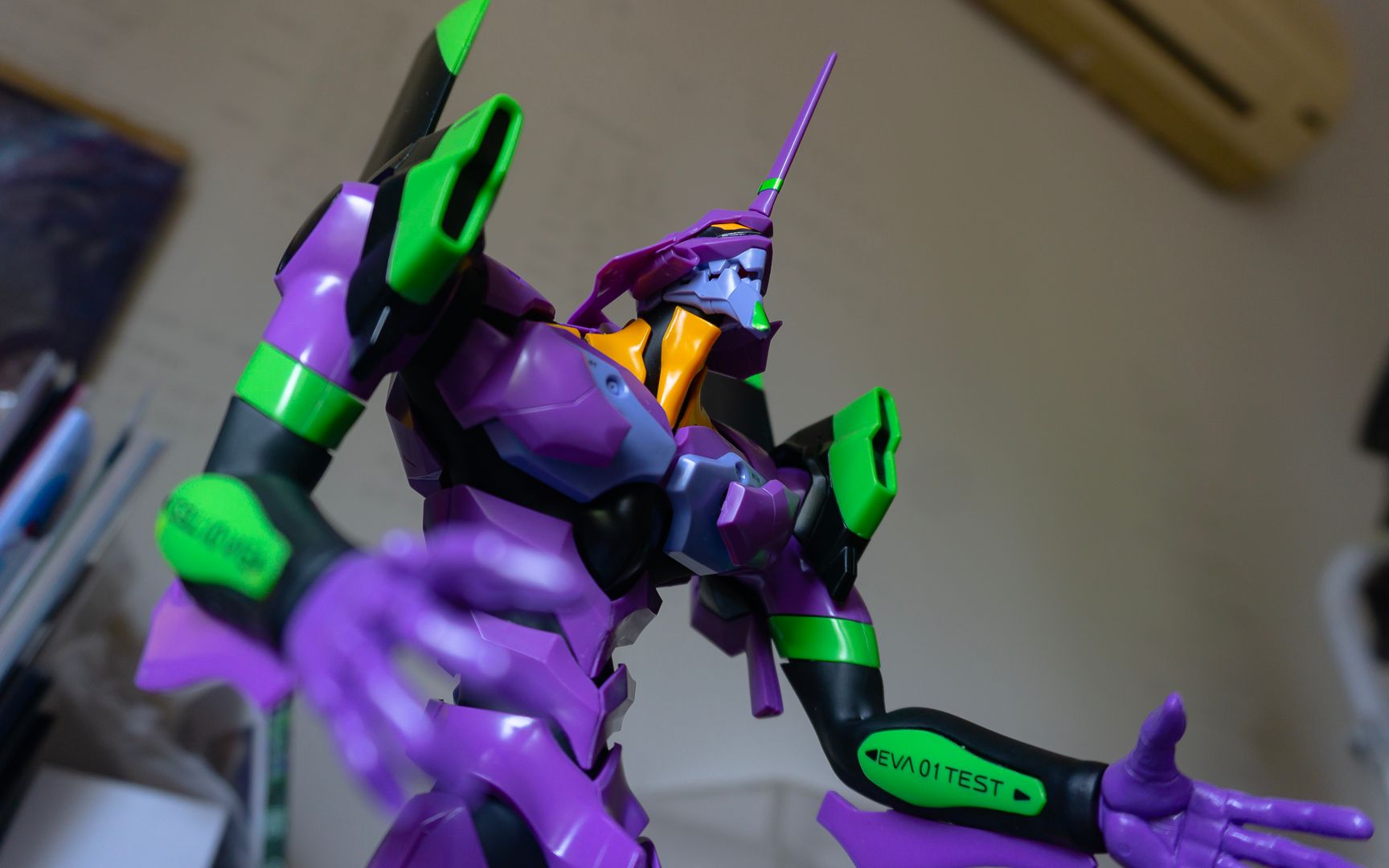 【模型拼装】万代PG EVA-01 初号机拼装_哔哩哔哩_bilibili