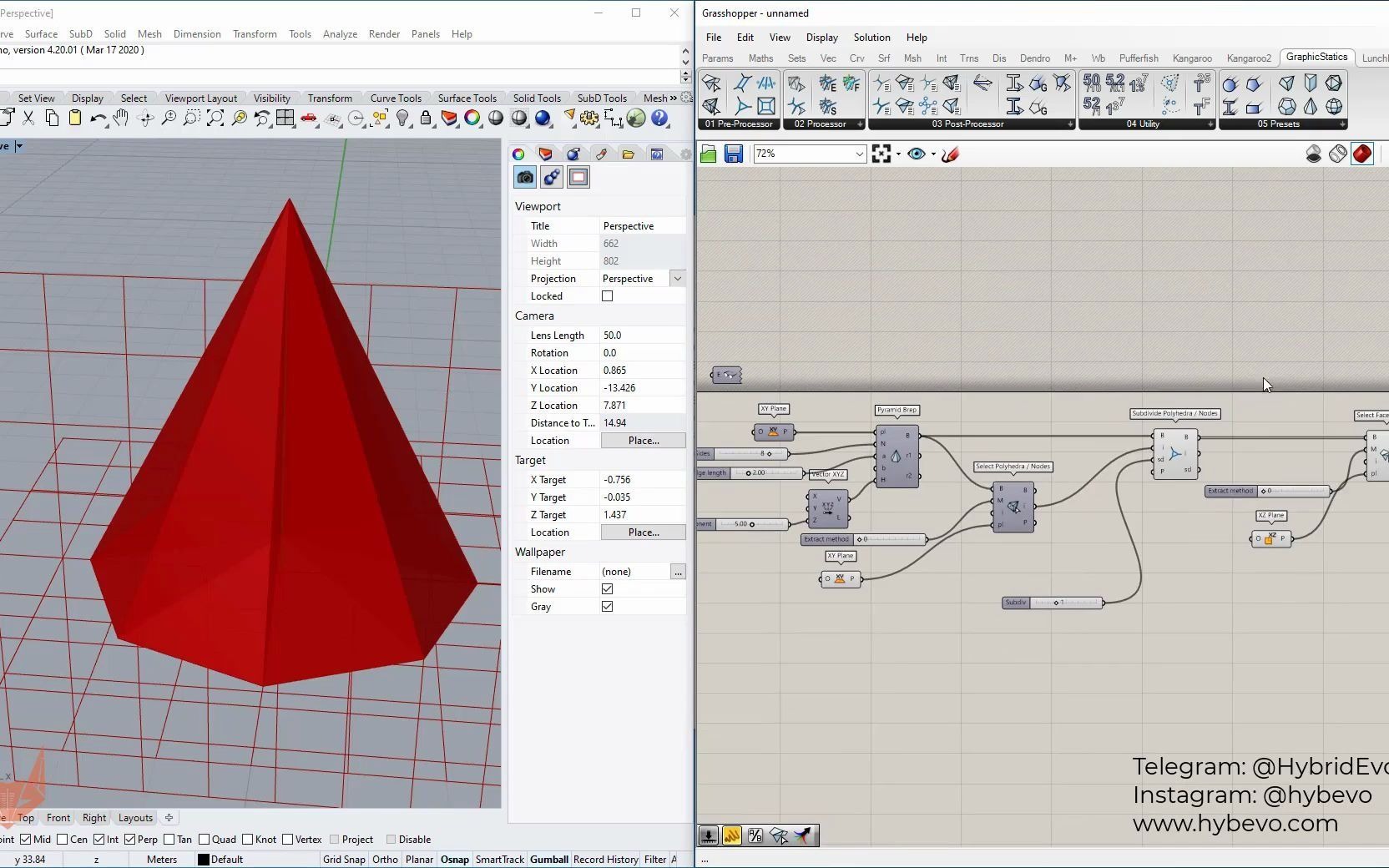 Form Finding using "3D GRAPHIC STATICS" Plugin For "Grasshopper"_哔哩哔哩 ...