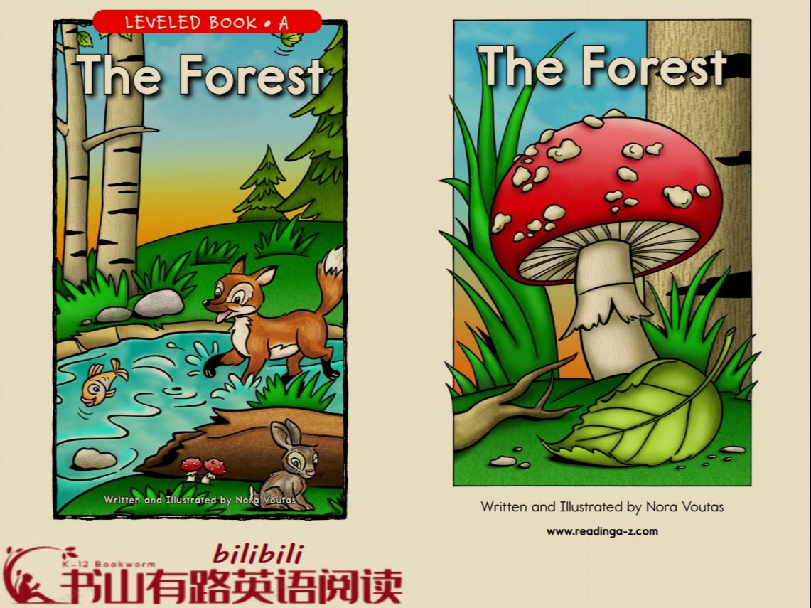 【英文有声书】RAZ_A~The Forest-做设计的老刘-默认收藏夹-哔哩哔哩视频