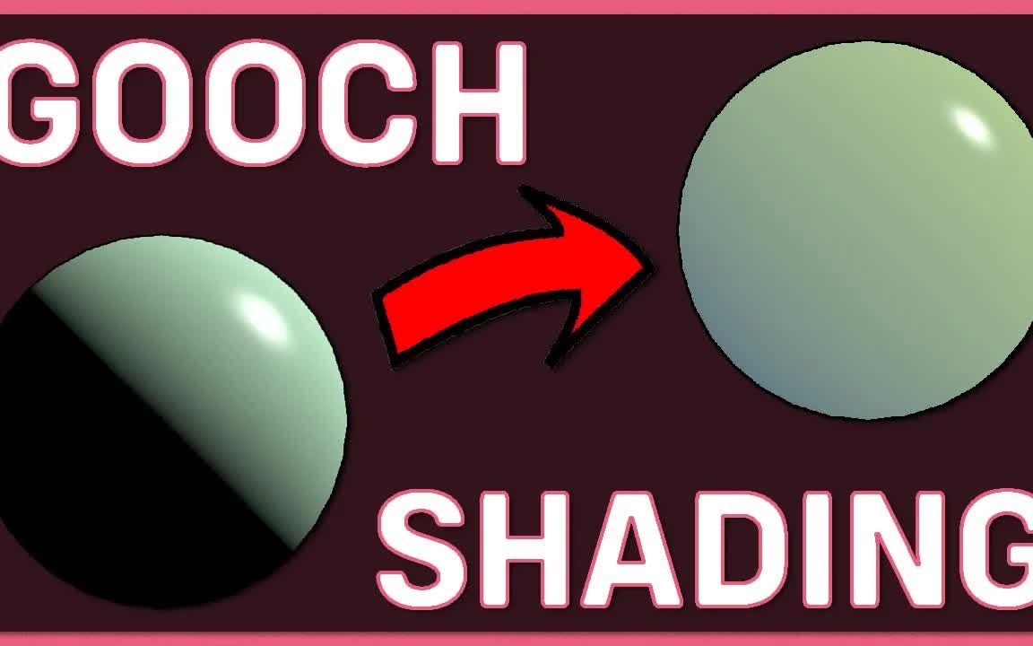 什么是𝓖𝓸𝓸𝓬𝓱 shading？_哔哩哔哩_bilibili
