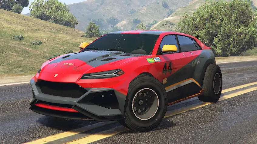 【GTAOL】山道之王R 5分58秒丨奔牛 - SUV Top1还是我哒！_游戏热门视频