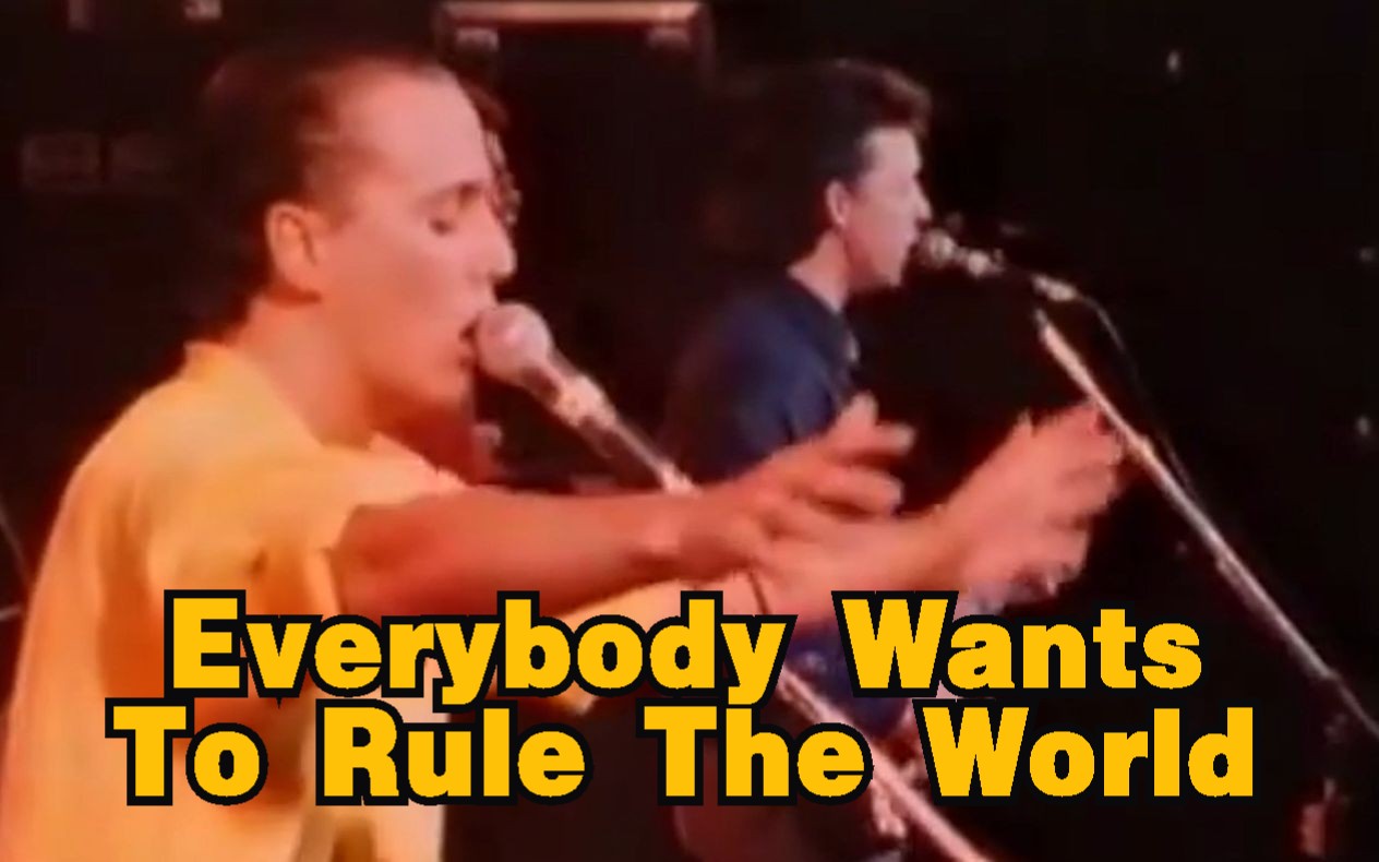 【中文字幕】Everybody Wants To Rule The World（Live 1985）-Tears For Fears-一杯时光 ...