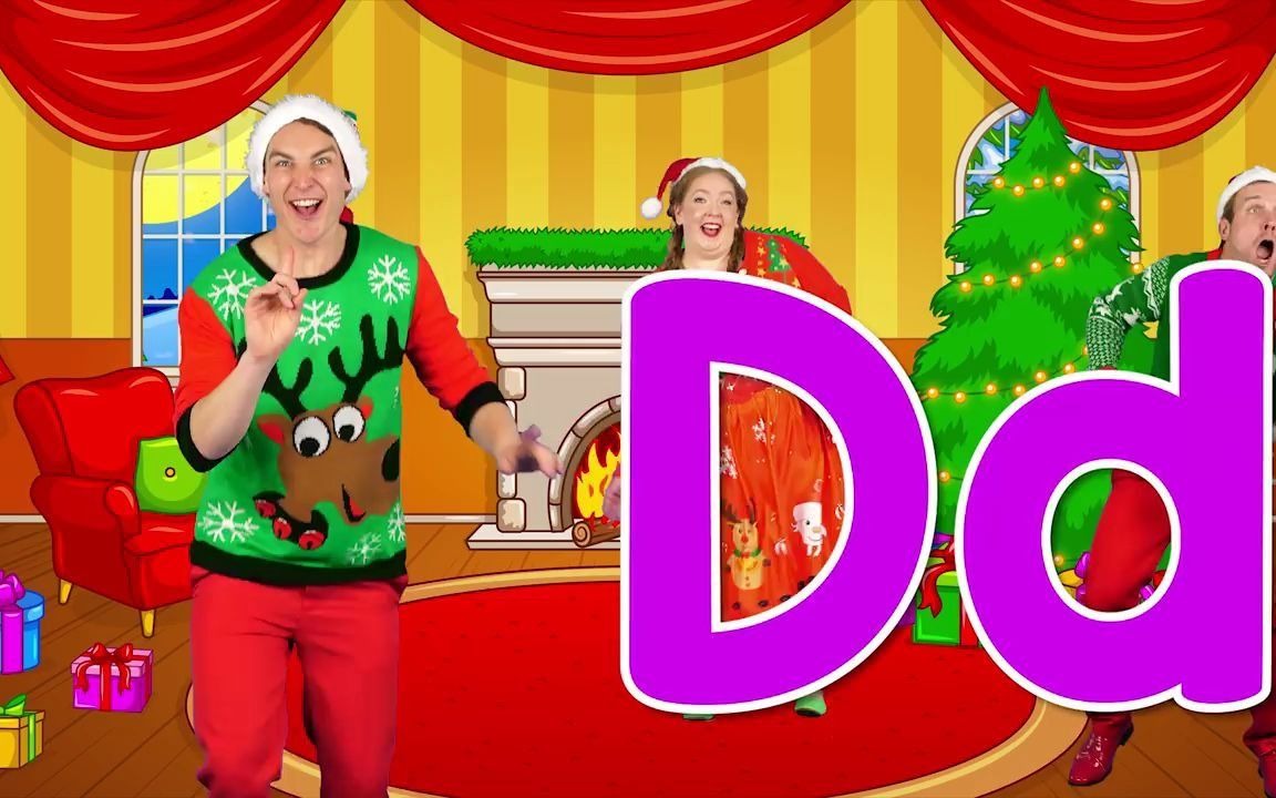 The Gingerbread Man 圣诞节绘本故事教学_哔哩哔哩_bilibili