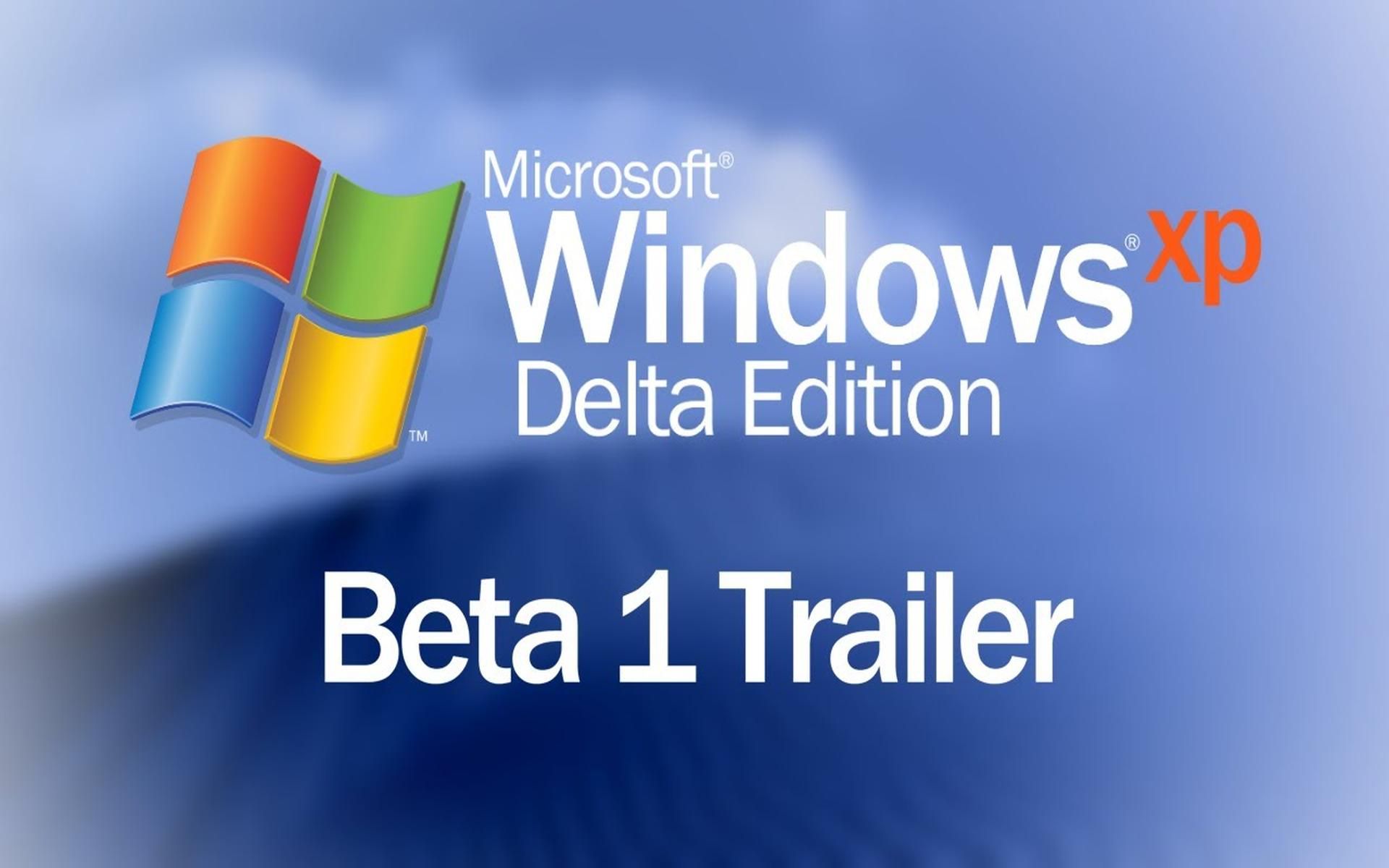 Windows XP Delta Edition- Beta 1预告片_哔哩哔哩_bilibili