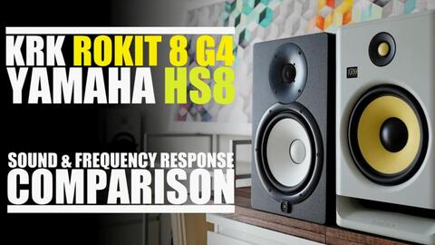 Tannoy Gold Vs Yamaha HS8 || Sound Frequency Response, 58% OFF