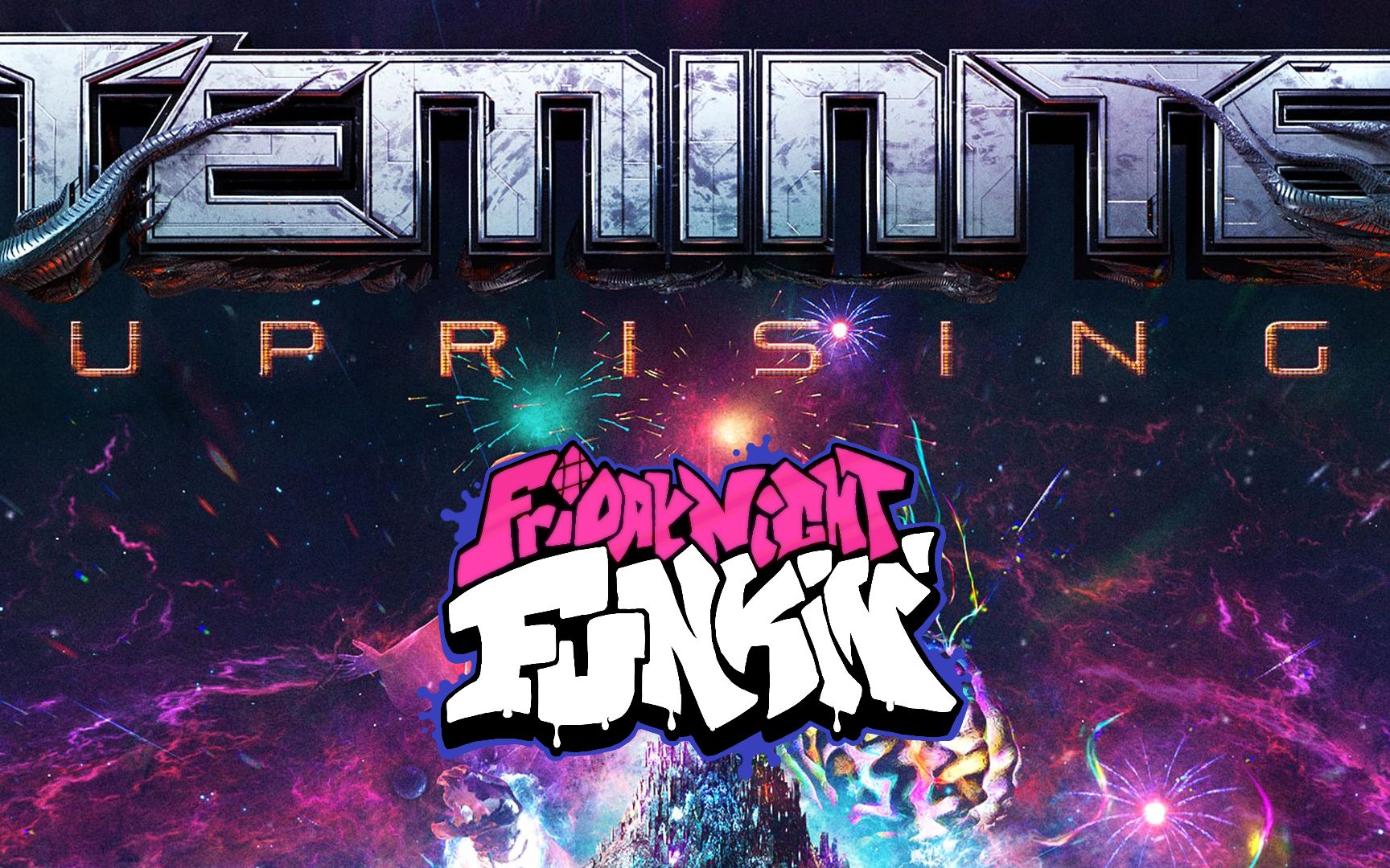 [FNF自制模组]“野兽咆哮，地动山摇”Teminite & Chime & PsoGnar - Monster_哔哩哔哩bilibili