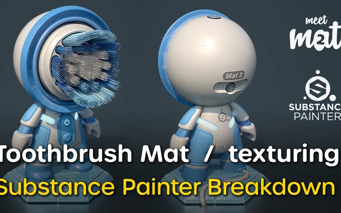 Meet Mat 2 — the Substance Painter texturing contest_哔哩哔哩_bilibili
