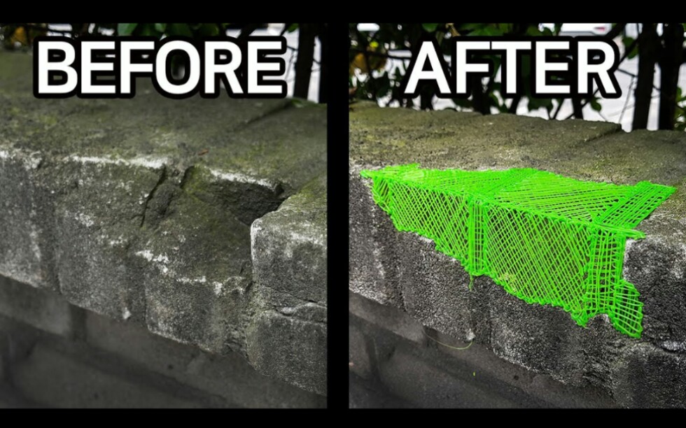 |中字| SANAGO - 用3D笔修复墙_哔哩哔哩 (゜-゜)つロ 干杯~-bilibili