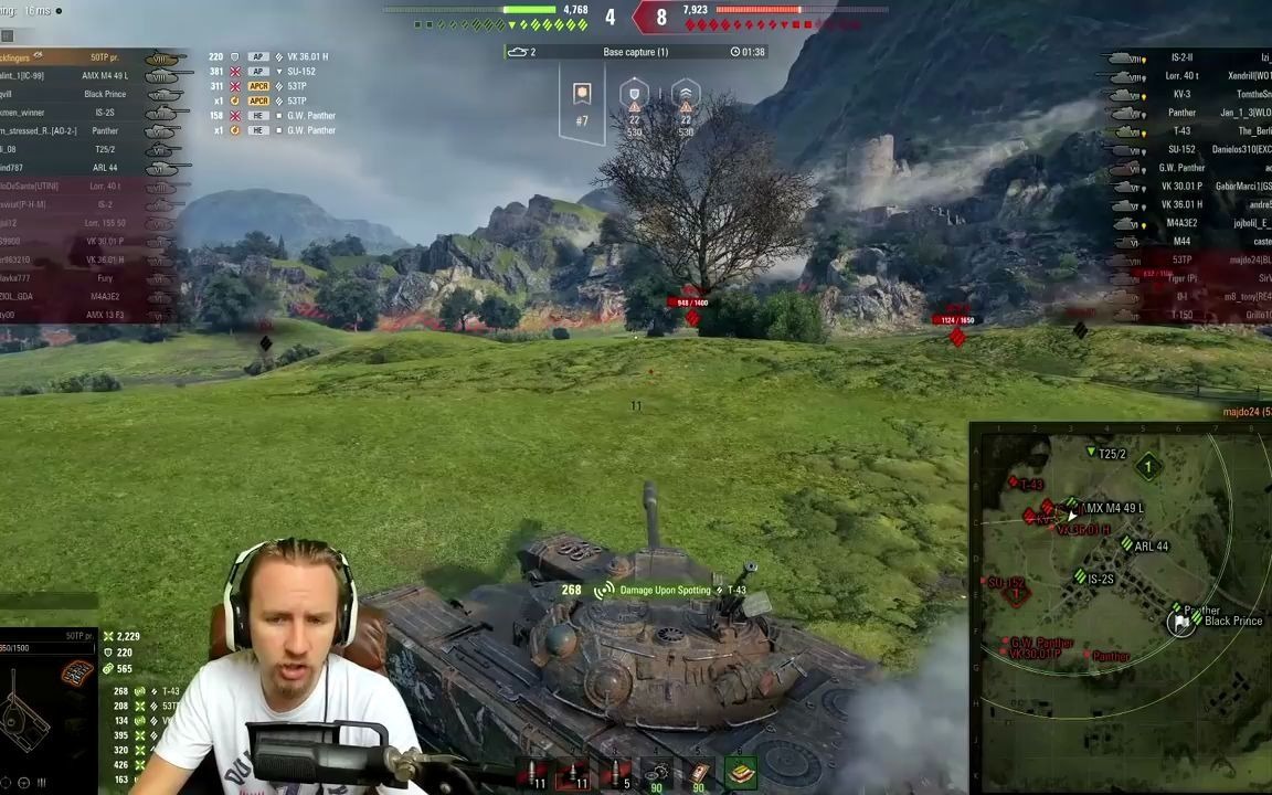 【QuickyBaby】WOT 坦克世界 波兰8金重坦 50TP Prototype类比252工程Defender的打法示范_哔哩哔哩 ...