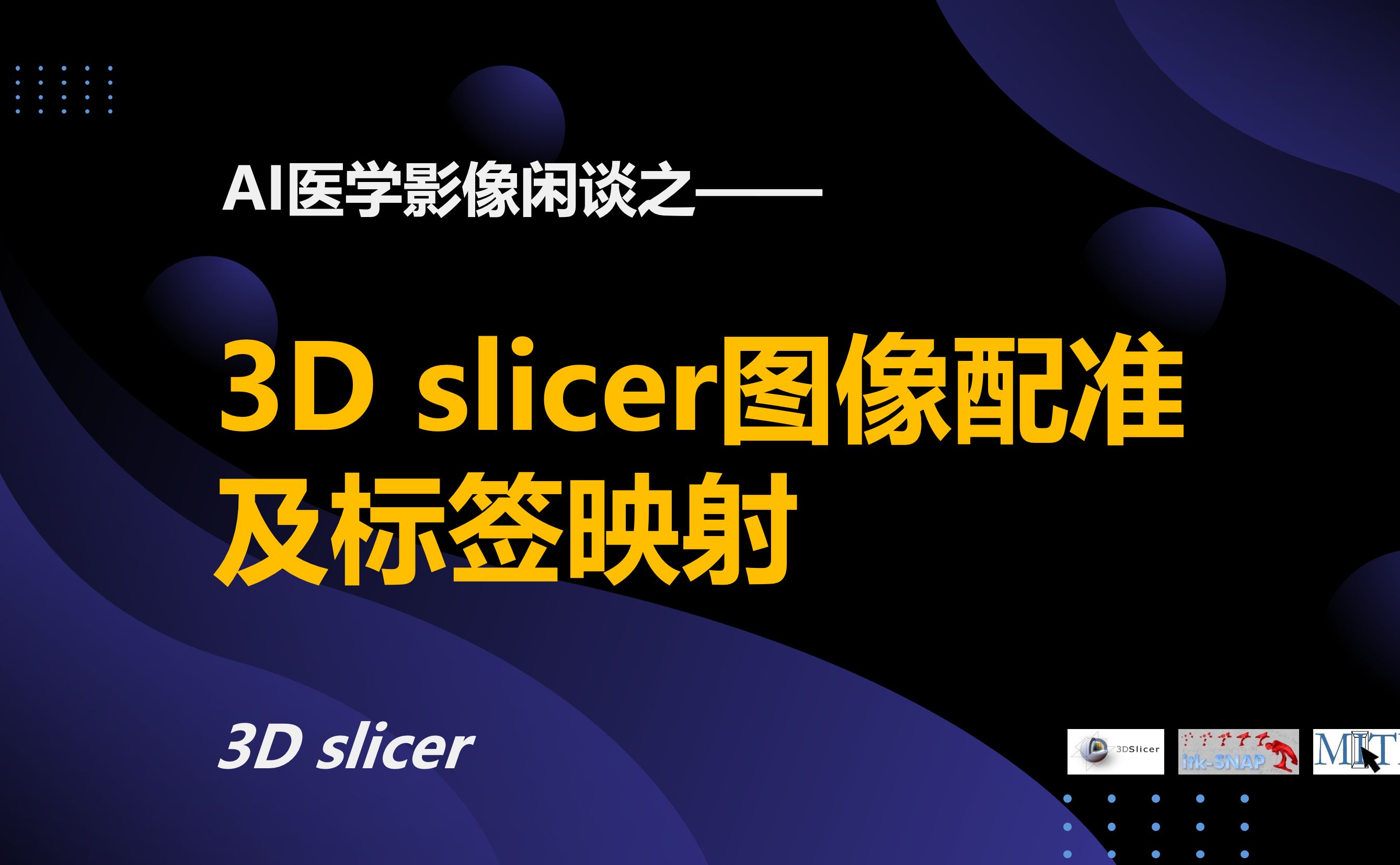 3Dslicer的图像配准及标签映射技巧（一）-Ross_Li-Ross_Li-哔哩哔哩视频