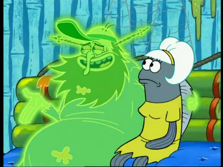 Spongebob pirate ghost