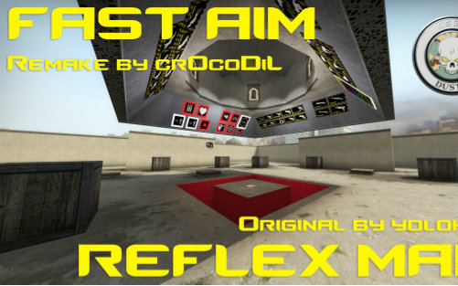 CSGO练枪地图FAST AIM/REFLEX TRAINING MAP的各种用法_哔哩哔哩_bilibili
