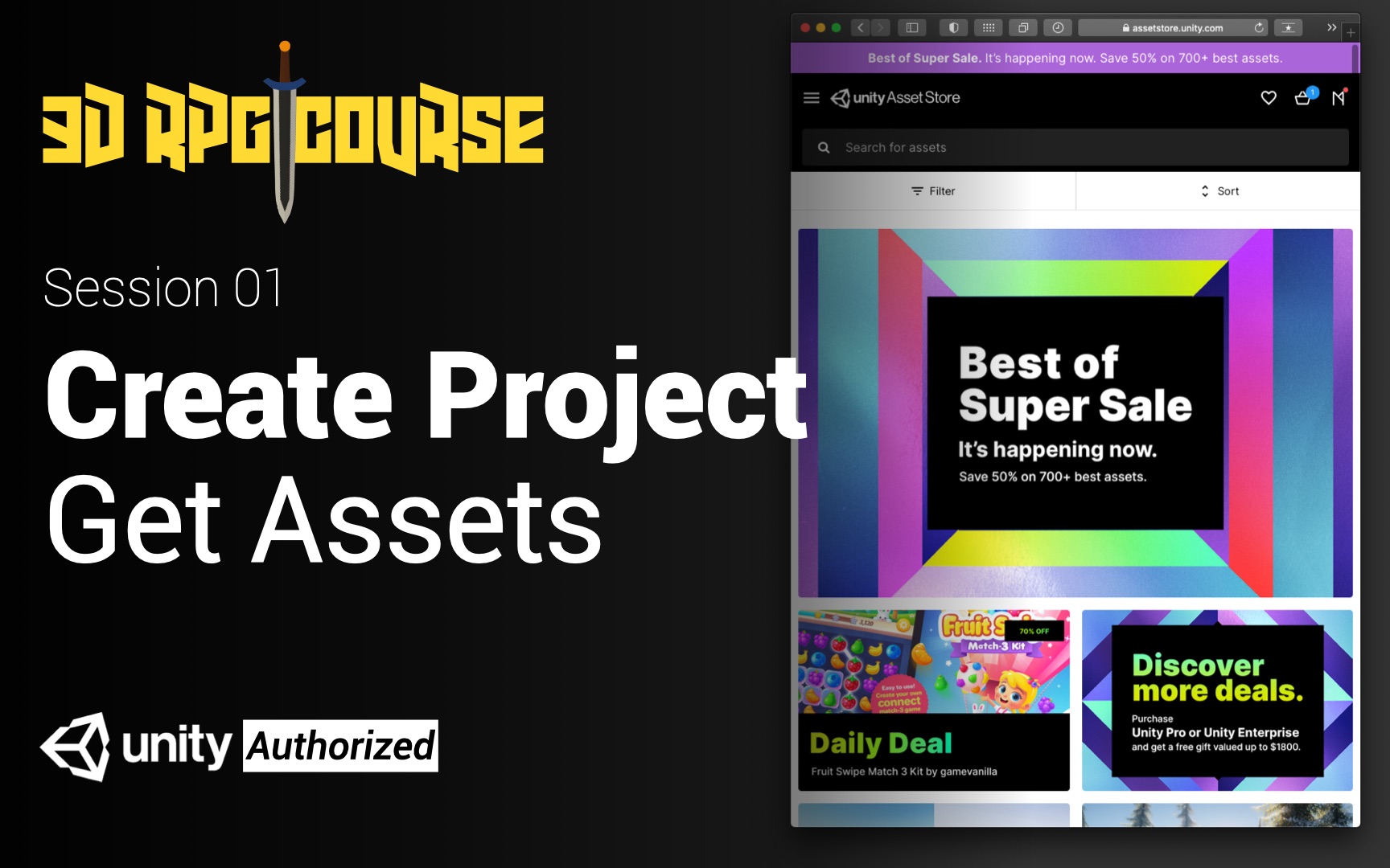Unity3D游戏开发教程|Core核心功能01:Create Project 创建项目导入素材_哔哩哔哩_bilibili