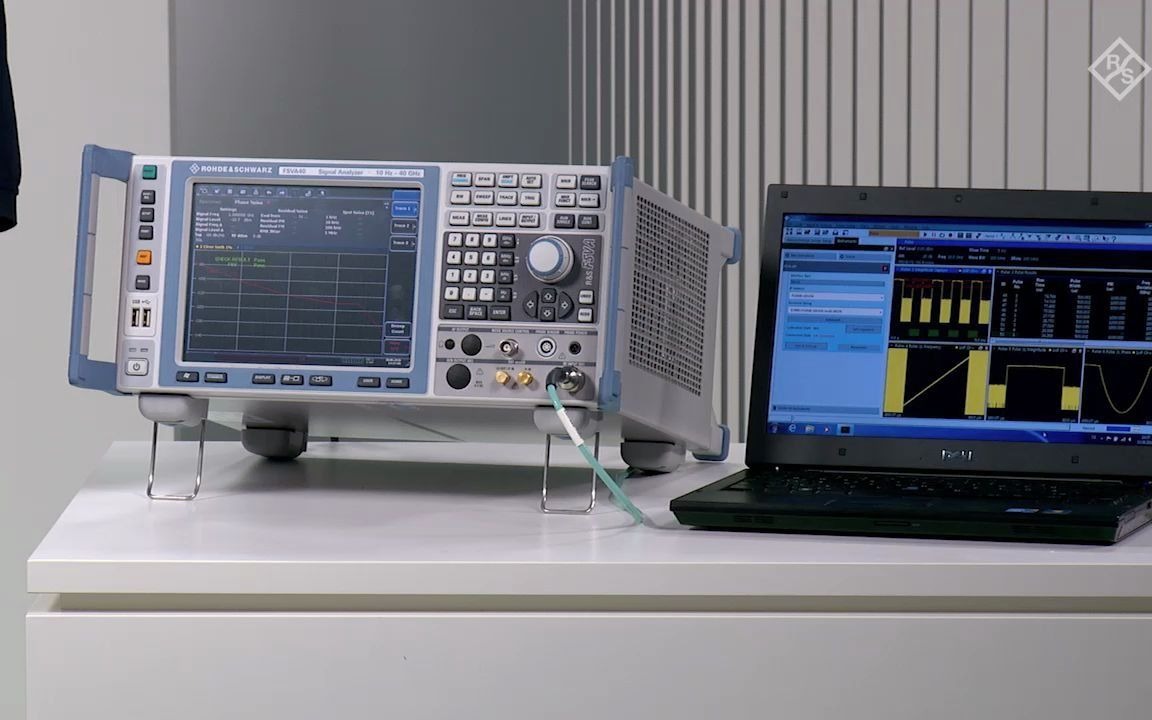 使用罗德与施瓦茨 R&S®FSVA 频谱分析仪实现低相位噪声和脉冲测量_哔哩哔哩_bilibili