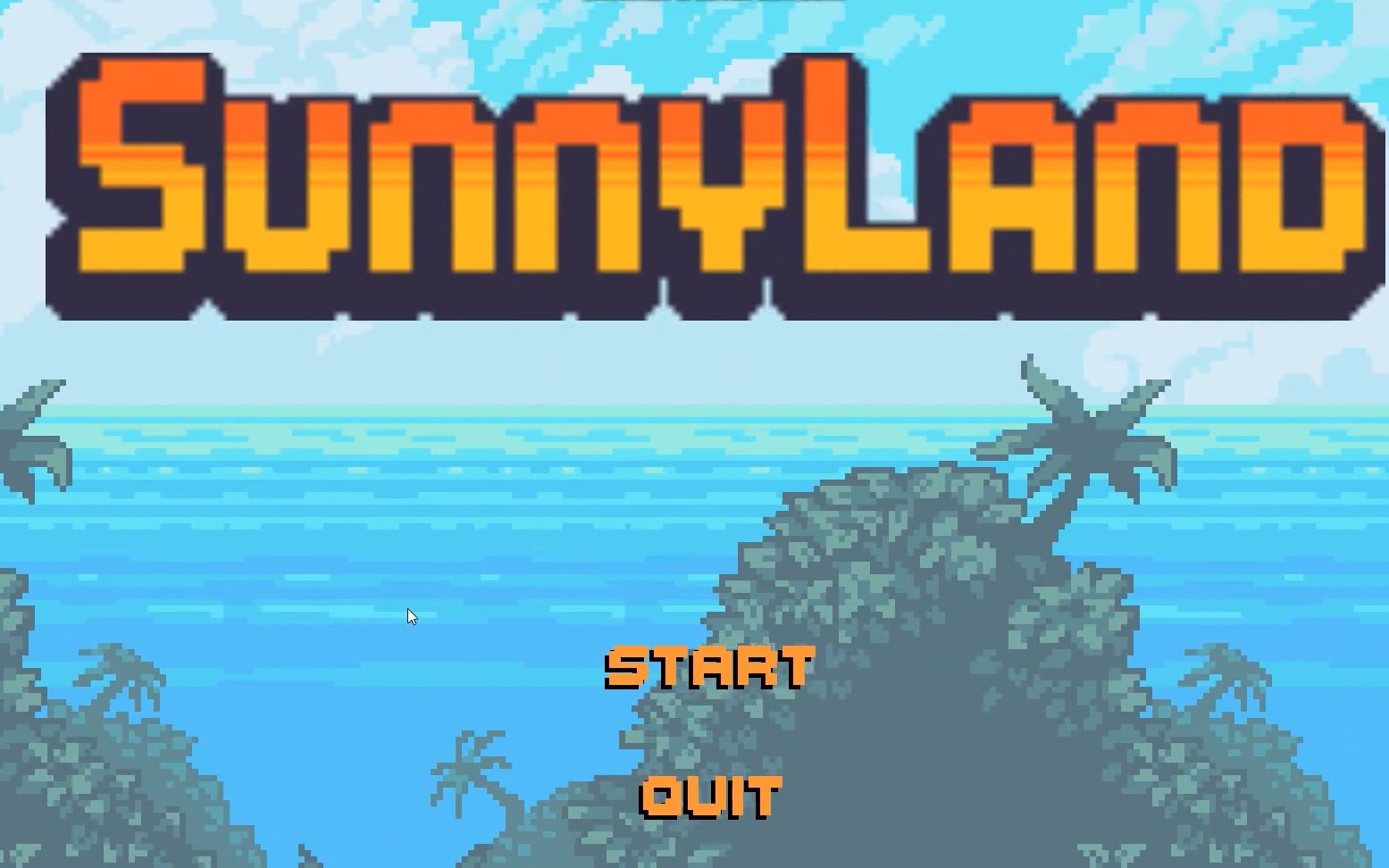 第一个小游戏《Sunny Land》，unity3D自制！！！_哔哩哔哩_bilibili