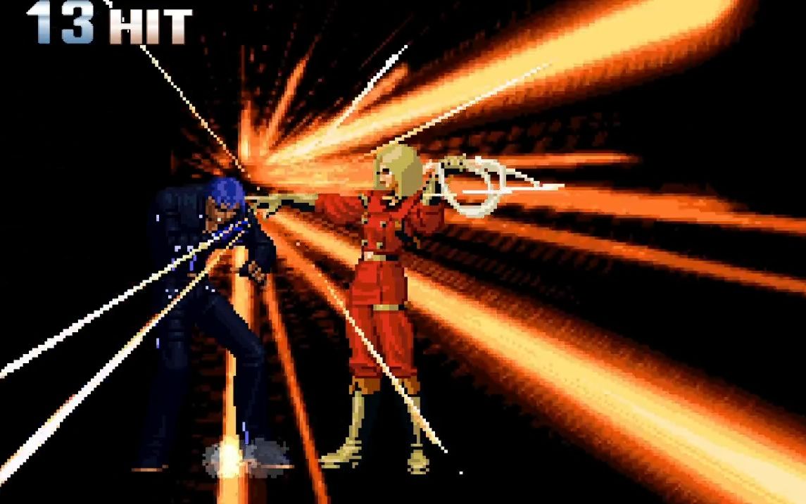 【格斗】薇普 VS BLOO（BLAU）： 我必须使用更大威力的手枪【凶狂级】_哔哩哔哩bilibili_拳皇