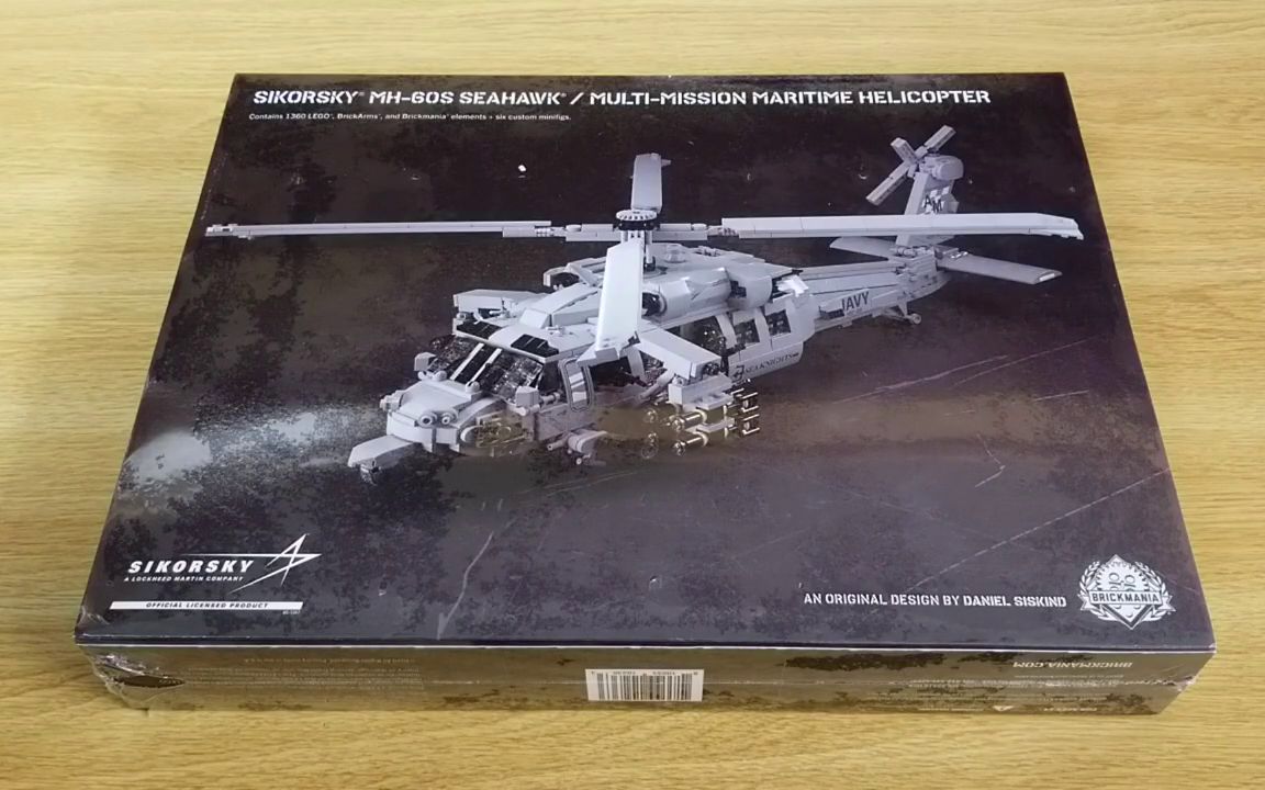【乐高MOC】【速拼】BRICKMANIA CUSTOM LEGO, MH-60S SEAHAWK_哔哩哔哩_bilibili