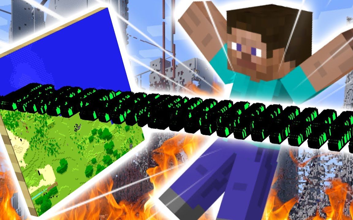 [2B2T][Fitmc][半熟]3D地图是如何摧毁2b2t的?_哔哩哔哩_bilibili