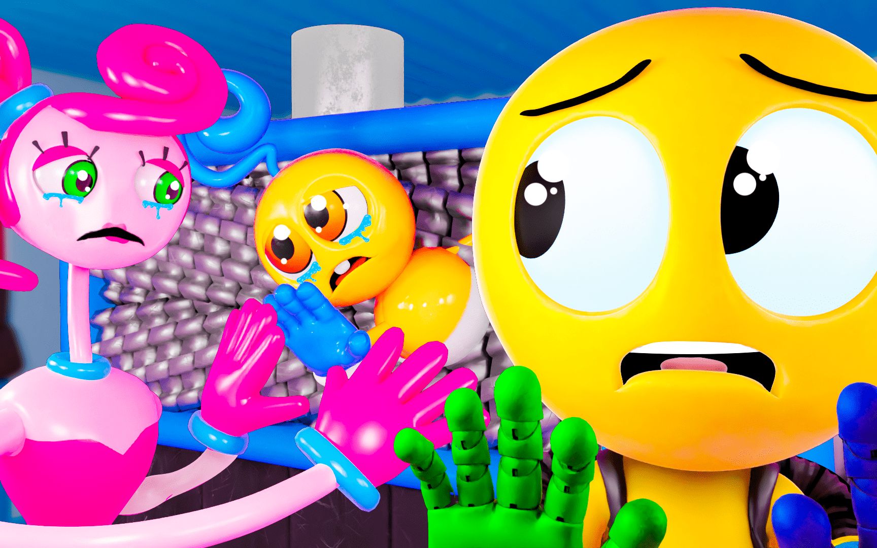 BABY LONG LEGS DEATH - Poppy Playtime Sad Animation_哔哩哔哩_bilibili