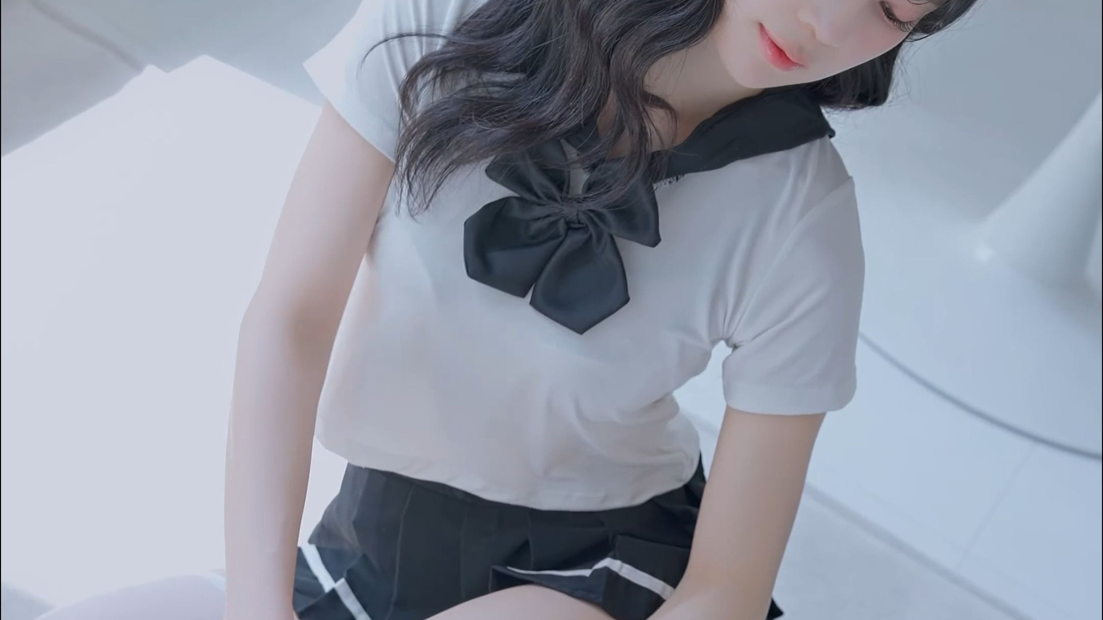 HeeSol小姐姐的百褶裙过膝袜穿搭-甜甜不辣La-甜甜不辣La-哔哩哔哩视频