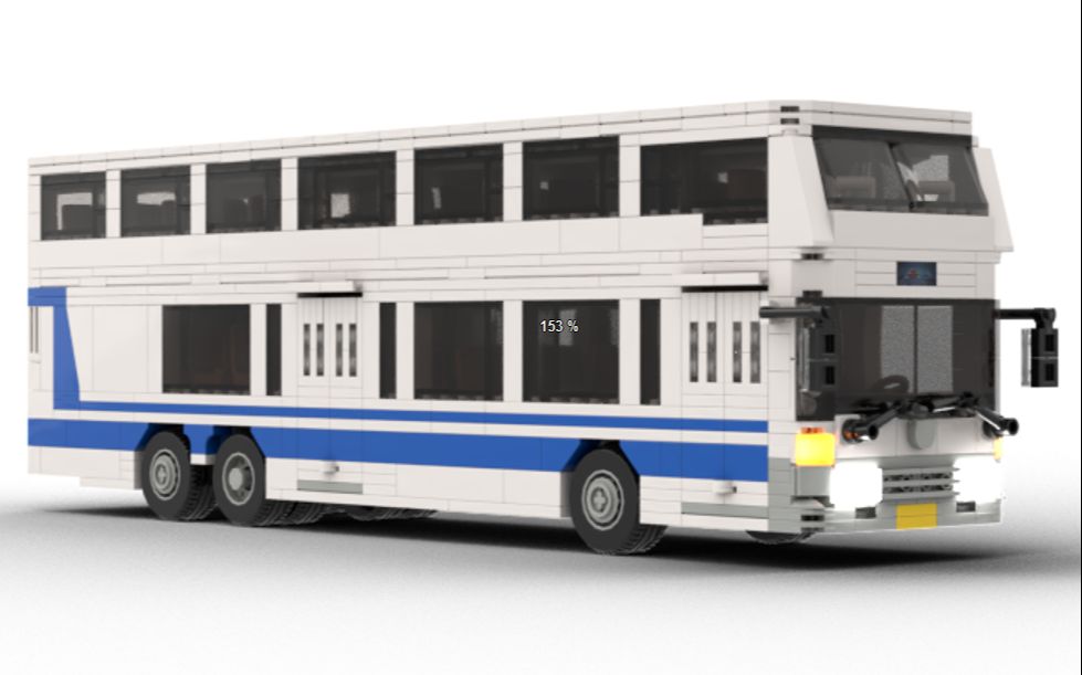 武汉双层公交的始祖！金陵三轴双层巴士[原创乐高MOC] - 视频下载 Video Downloader