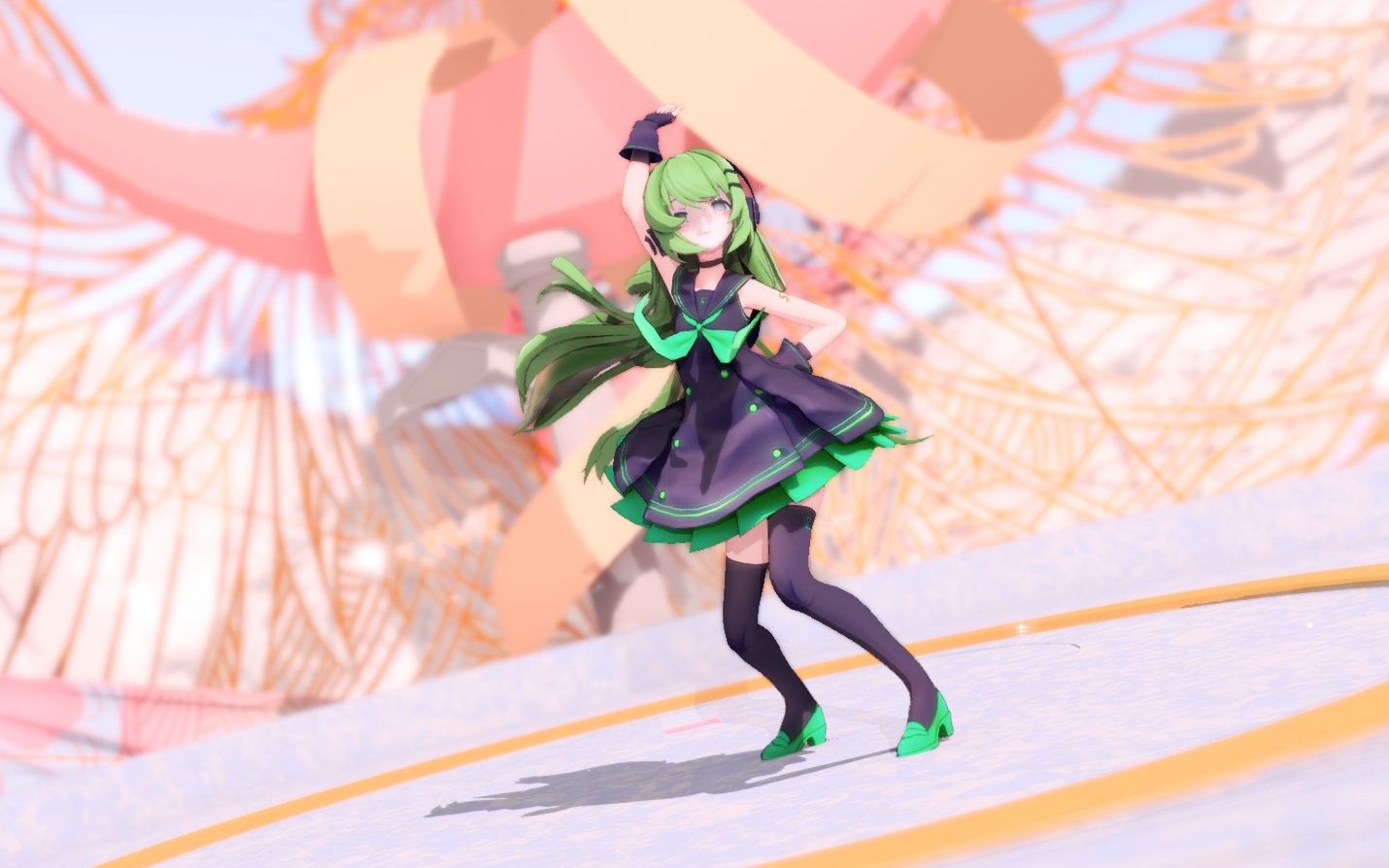 【MMD】Matcha-触摸天空_哔哩哔哩_bilibili