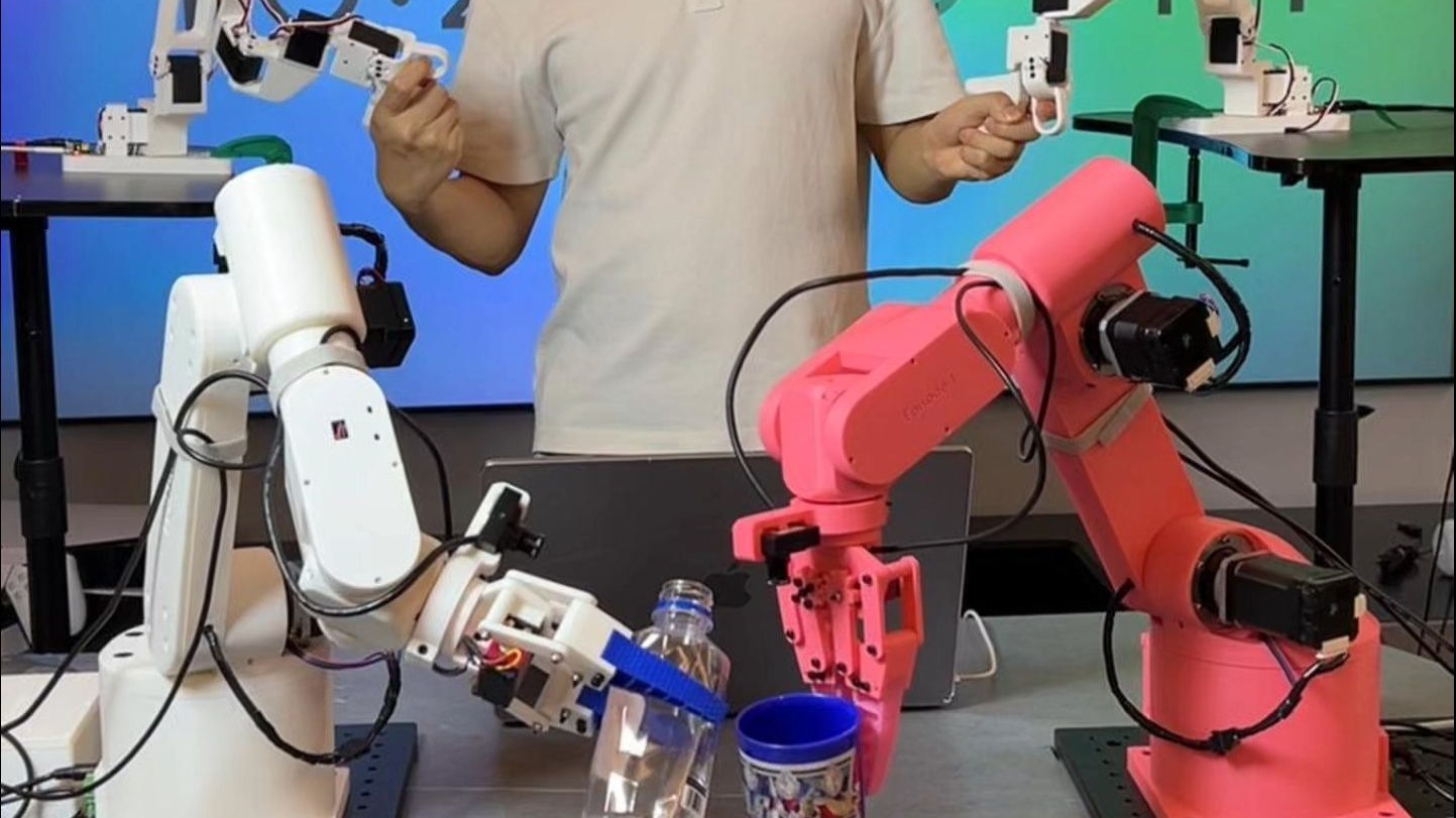 能不能让DIY的机械臂更聪明，试试VLA具身智能（Pi0、SmolVLA、ACT）-恩培-计算机视觉-恩培-计算机视觉-哔哩哔哩视频