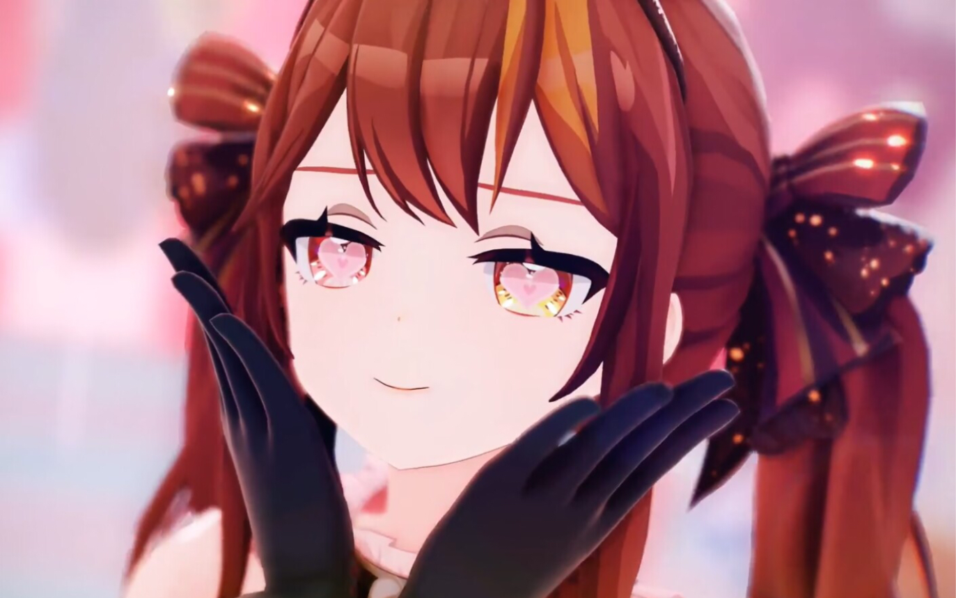 【MMD/冰糖IO】群 青（中日双语）_哔哩哔哩_bilibili