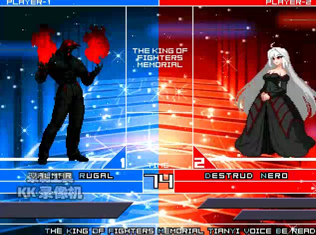 [MUGEN-KOFM TYV]Valmar Rugal[VS]Destrud_Nero_哔哩哔哩_bilibili