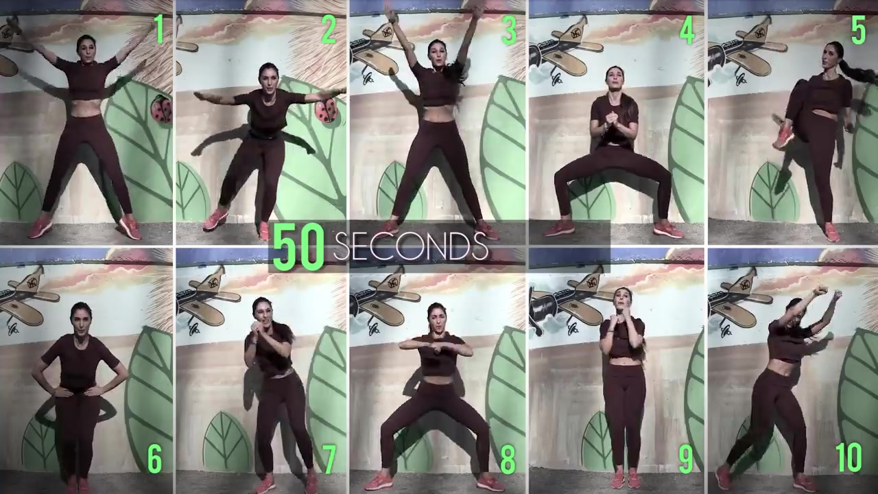 【Susana Yábar】35分钟有氧运动，无跳跃来减肥_哔哩哔哩_bilibili