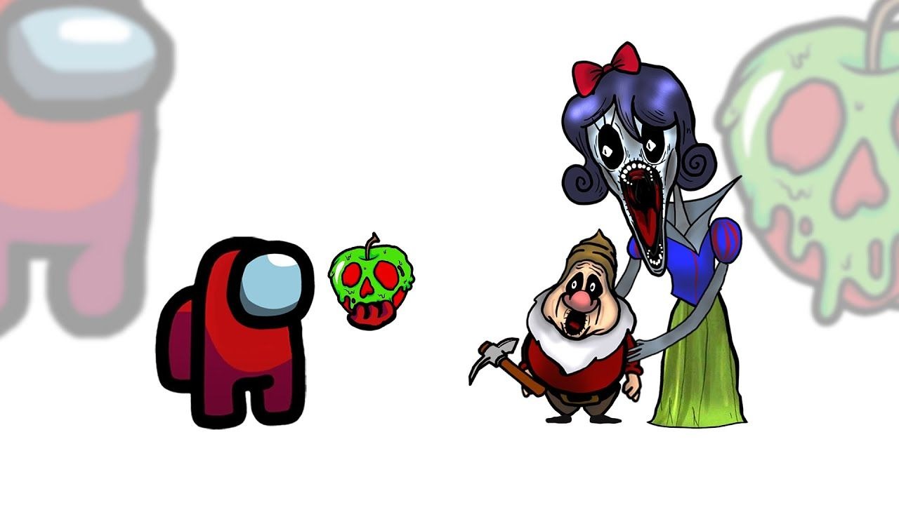 【Among Us】Mini Crewmate Kills Snow White Analog Horror Characters-账号已注销 ...