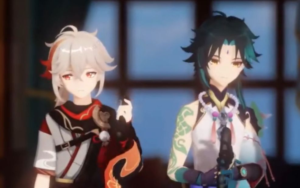 【原神MMD】当你和好兄弟拿到了分离式手柄……？-Monolithia-Monolithia-哔哩哔哩视频