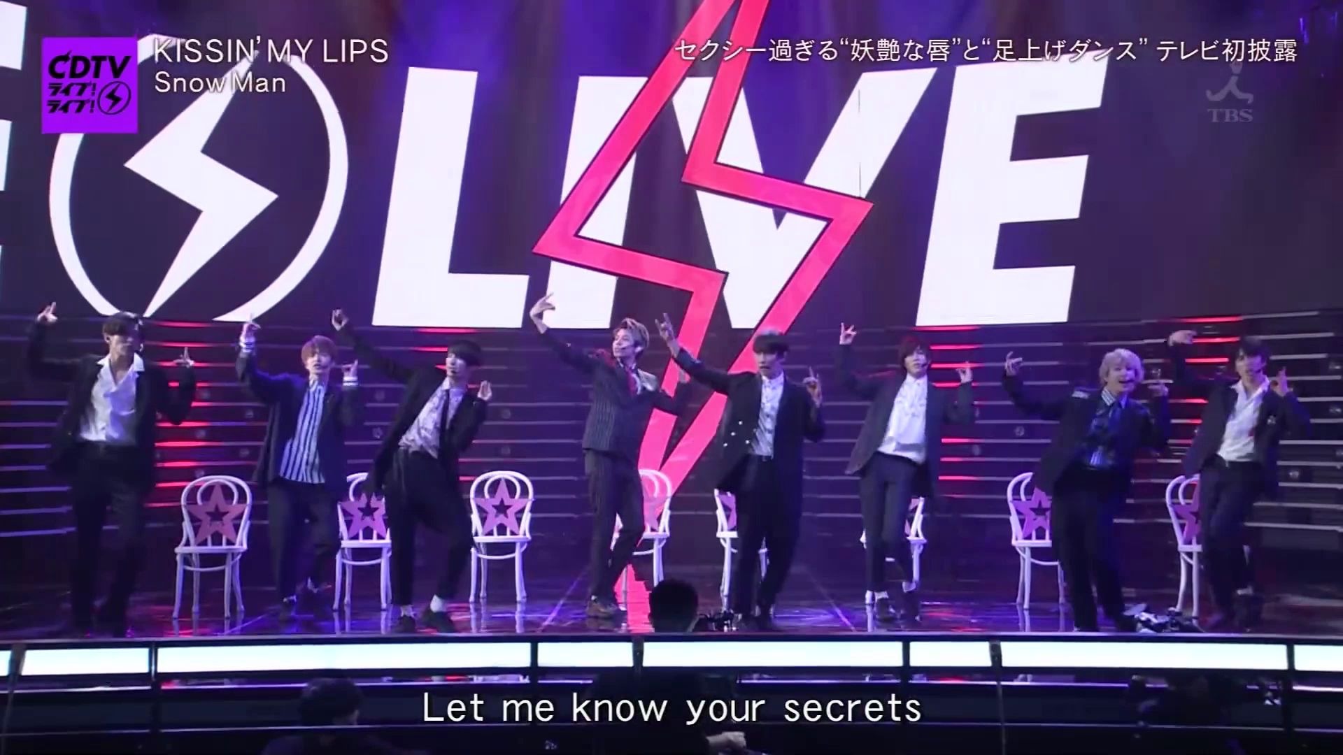 【Snow Man】KISSIN' MY LIPS live合集（MV）（更新至10.2）_哔哩哔哩_bilibili