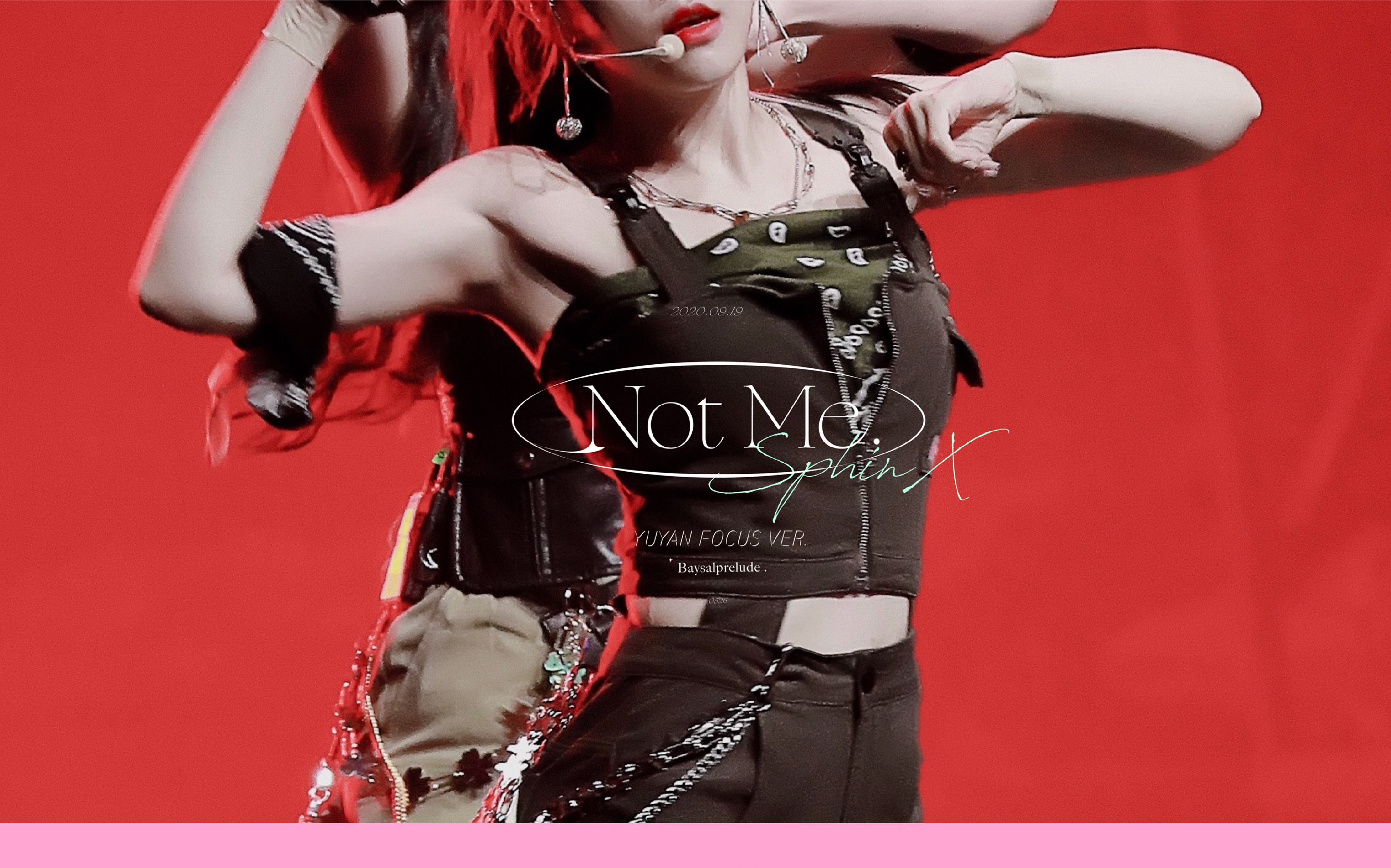 【喻言】《Not me初舞台》正面完整高清直拍｜进来感受全能ACE的舞台狙击魅力_哔哩哔哩_bilibili