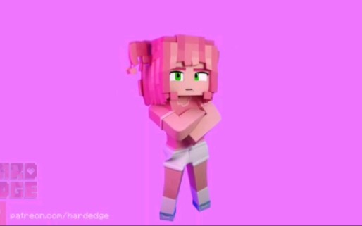 Minecraft Girl_哔哩哔哩_bilibili