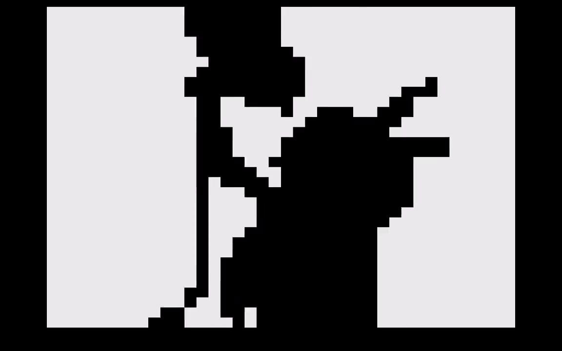 Atari 2600版 Bad Apple by fb39ca4_哔哩哔哩_bilibili