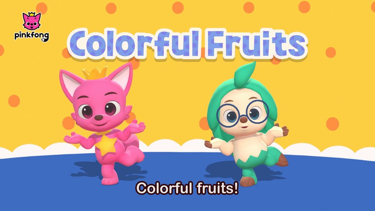 pinkfong ! colorful fruits | 英语儿歌 | 幼儿英语启蒙 | kids songs |_哔哩哔哩 (゜-゜)つロ ...