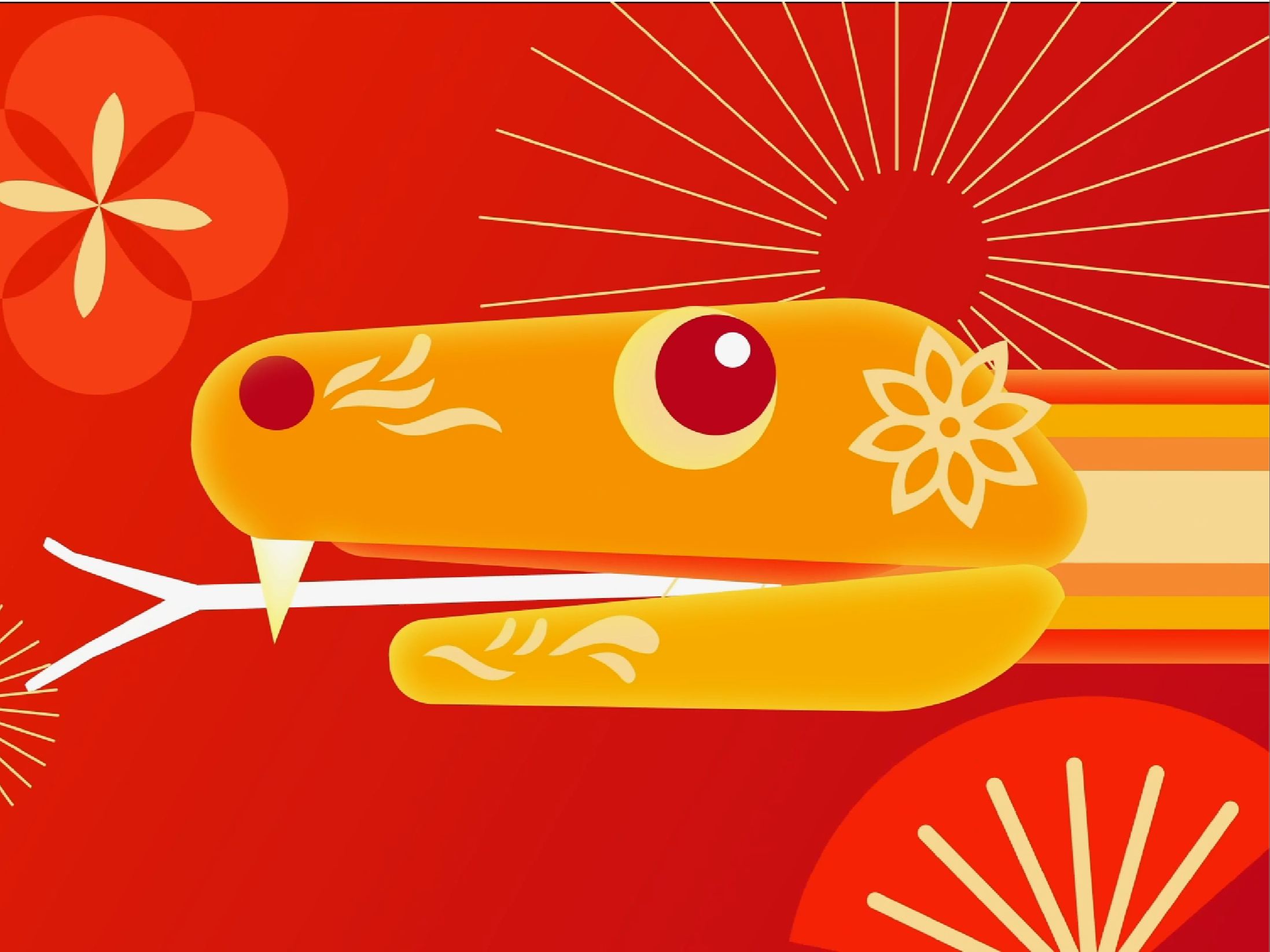 【AE】用时三天！制作蛇年祝福视频（附工程）-YUEMU_-YUEMU_-哔哩哔哩视频