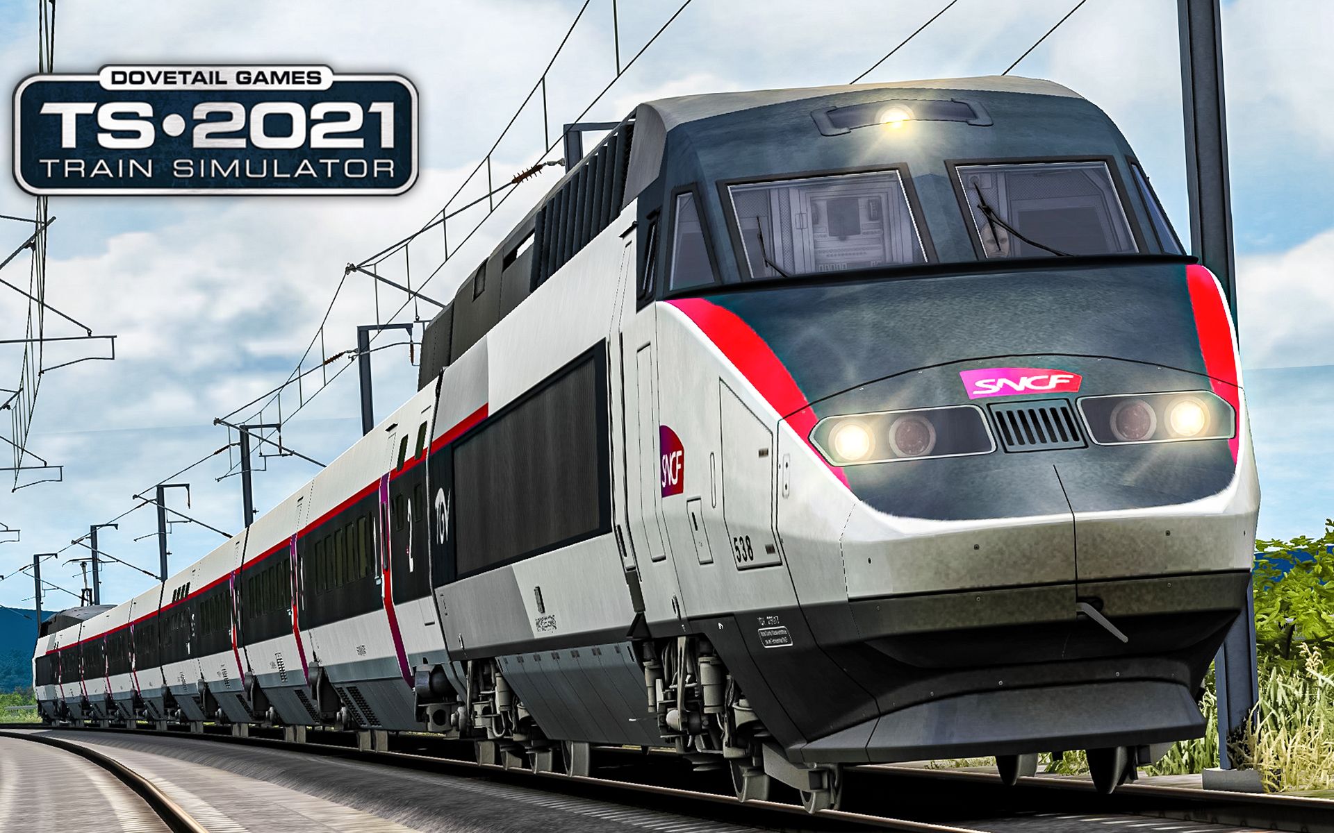 TS2021 LGV地中海线扩展 #2：极度催眠 300km/h高速巡航 | Train Simulator 2021 | 4K60_哔哩哔哩 ...