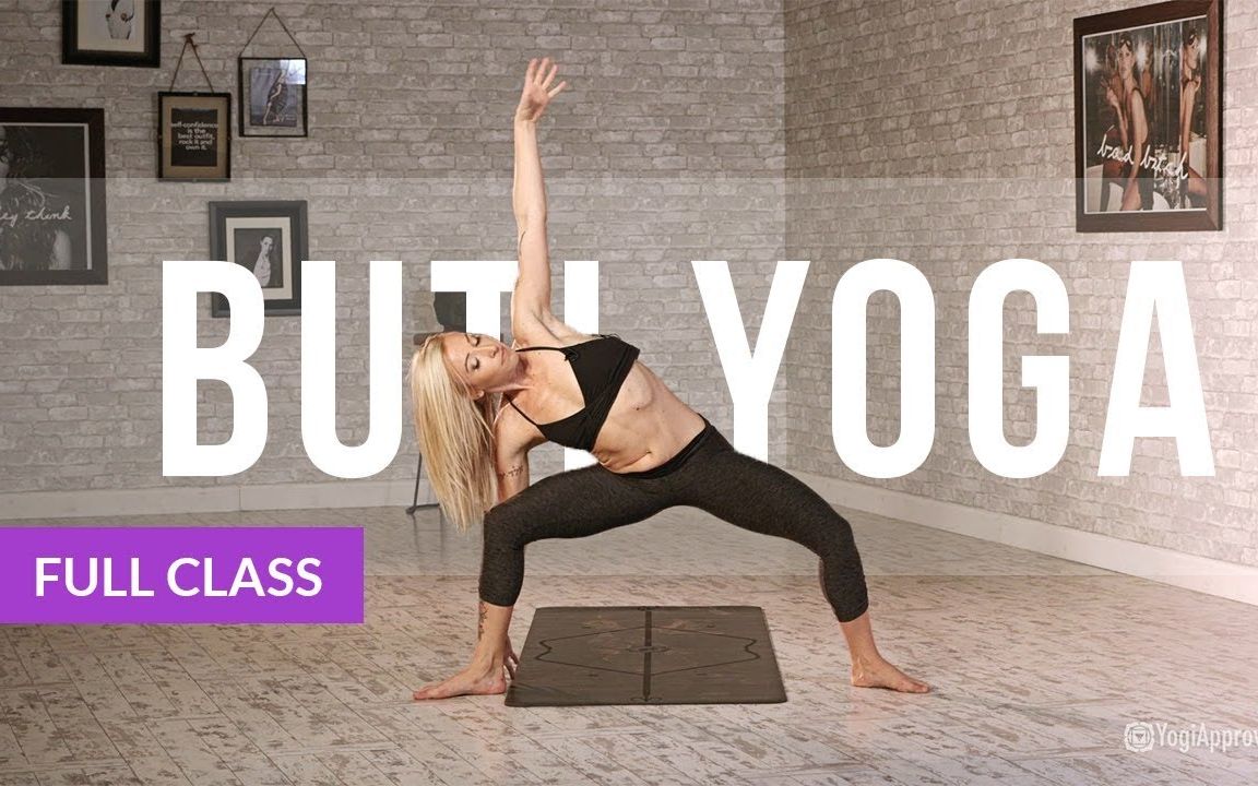 BUTI YOGA with Bizzie Gold - 腹部活化+螺旋结构技术 (Full Class)_哔哩哔哩_bilibili