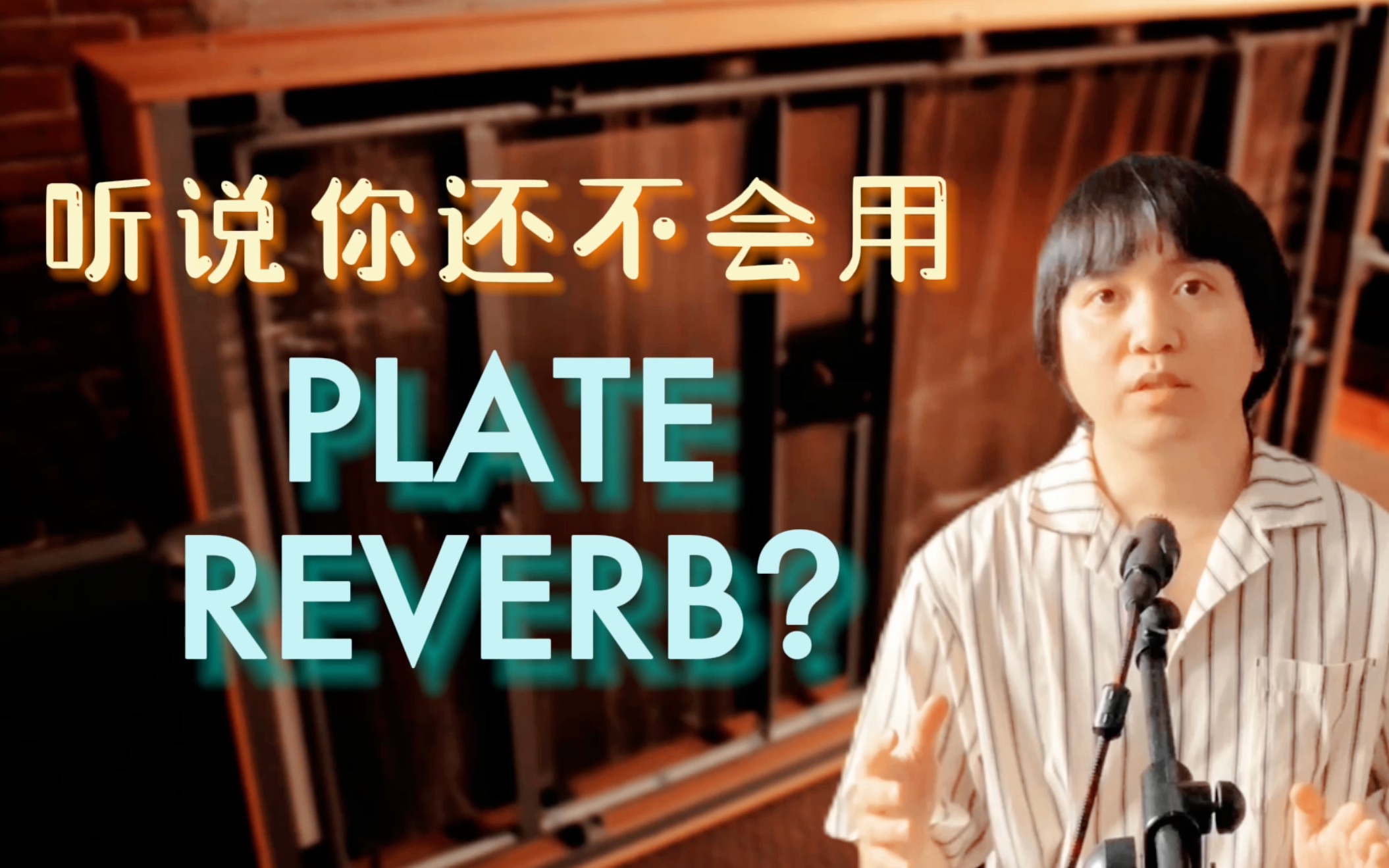 搞懂Plate Reverb后，你对混响的了解将可以击败66.6%的吉他手？！_哔哩哔哩_bilibili