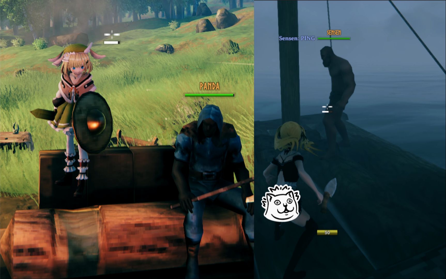 [Valheim英灵神殿]2分钟教会你安装vrm人物MOD_单机游戏热门视频