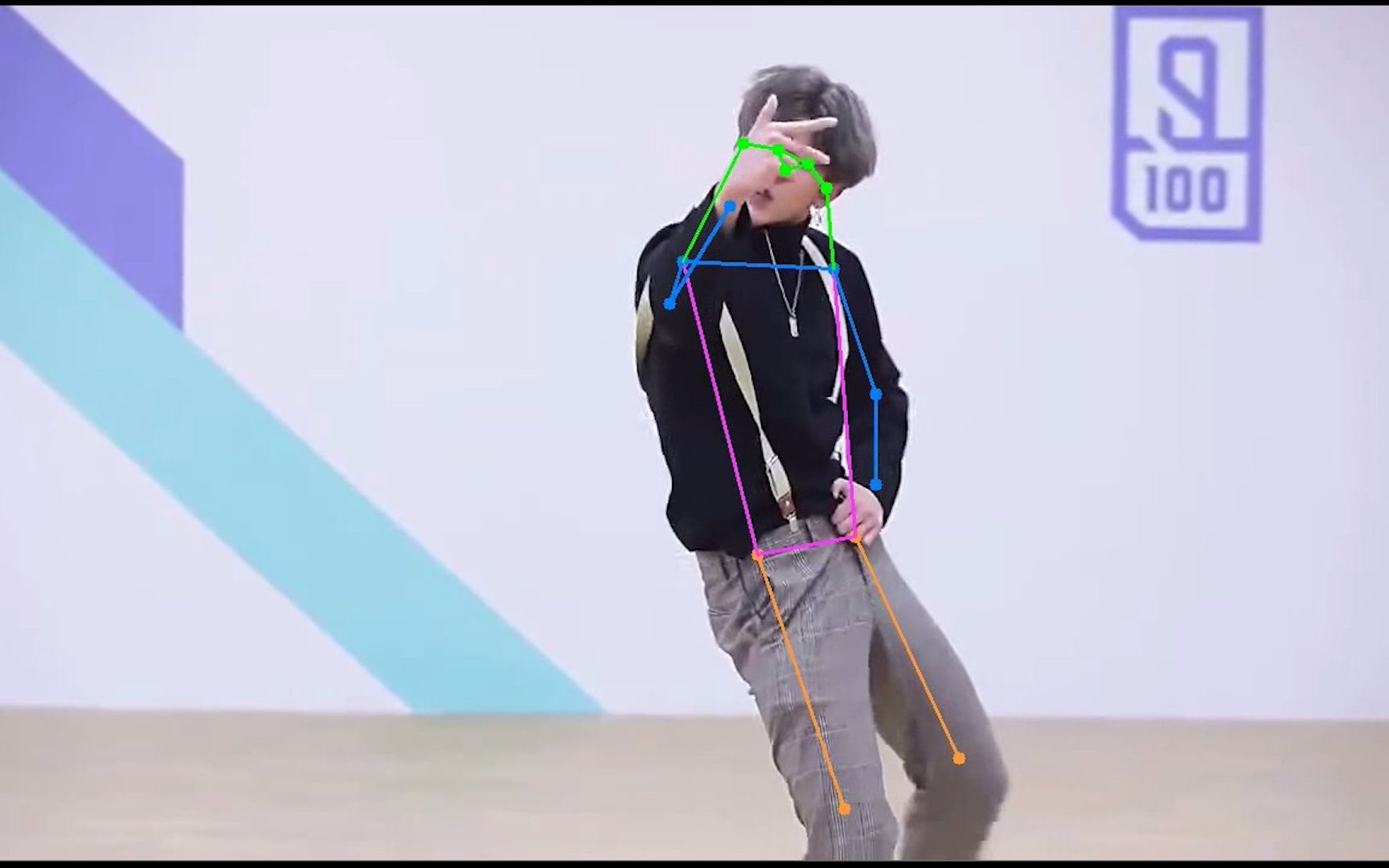 人体姿态估计与动作捕捉，但是是ikun [yolo V7 Human Pose Estimation Human Motion Capture