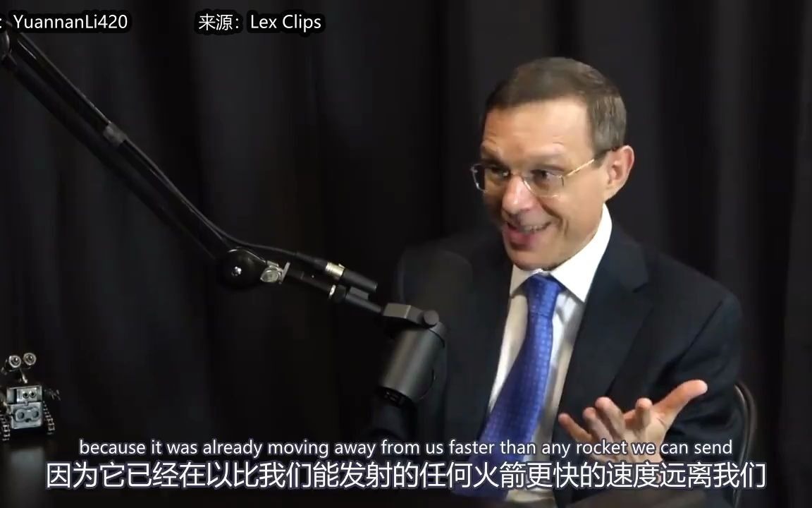 Avi Loeb教授谈论Oumuamua是外星造物的可能性 | Lex Clips （中文字幕）_哔哩哔哩_bilibili